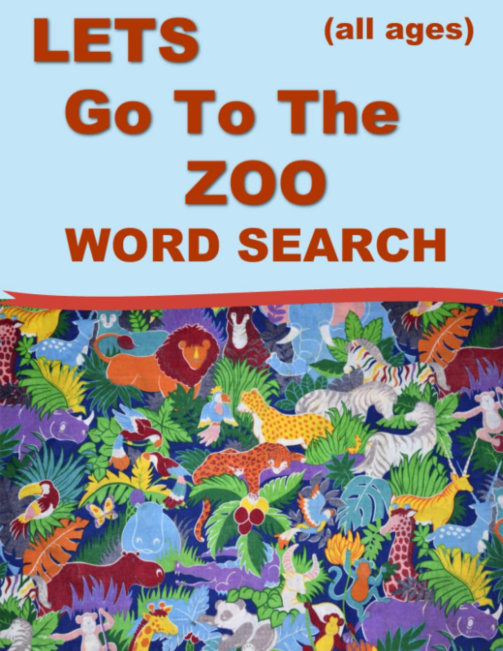 Lets go to the Zoo Word Search by Izzibella Beau | Goodreads