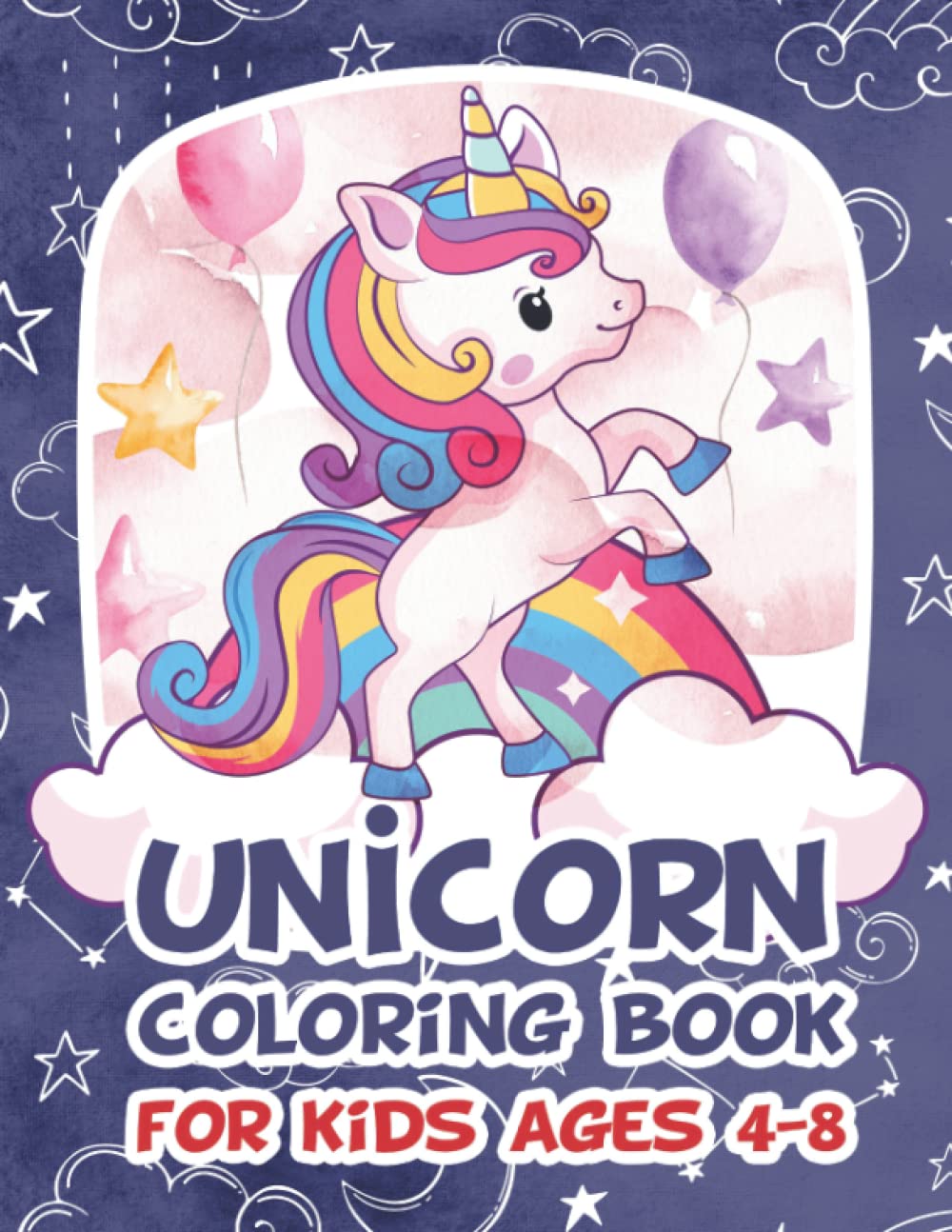 Unicorn Coloring Book: For Kids Ages 4-8 by Pencils Castle | Goodreads