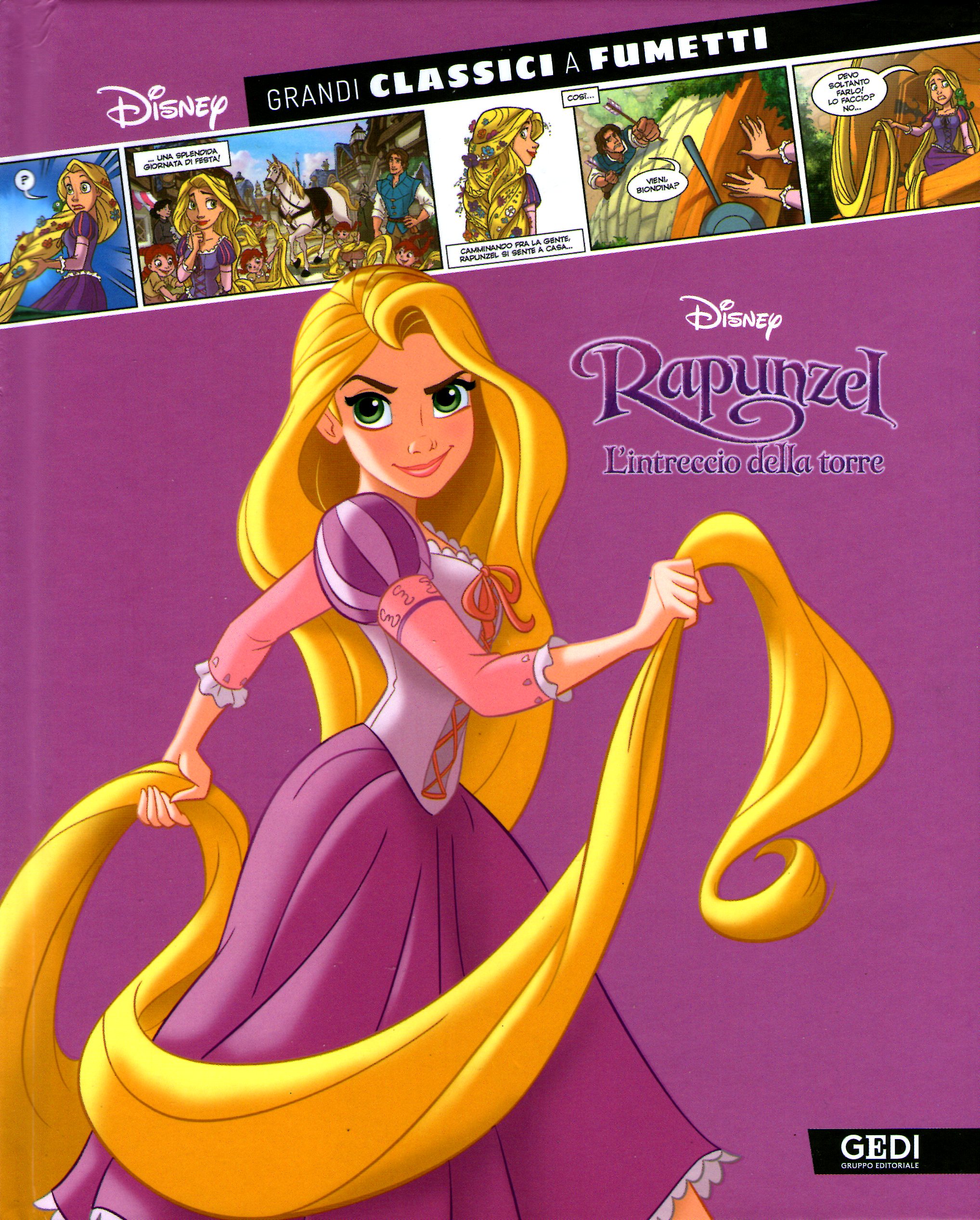 Rapunzel - L'intreccio della torre: Grandi classici a fumetti Disney by ...