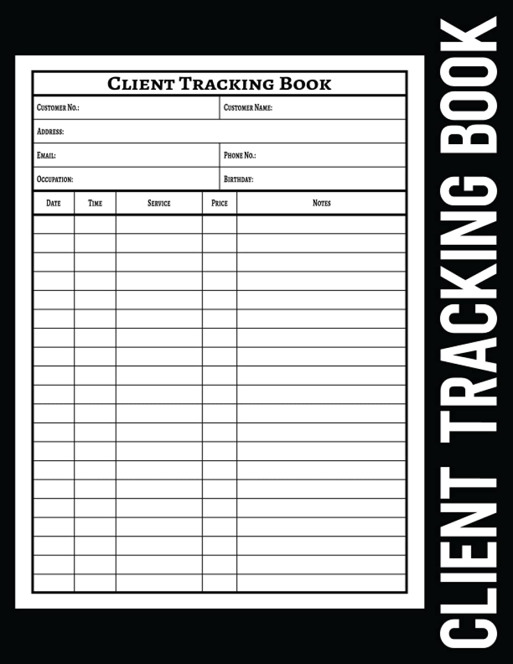 Client Tracking Book: Customer Record Profile and Appointment Log Book ...