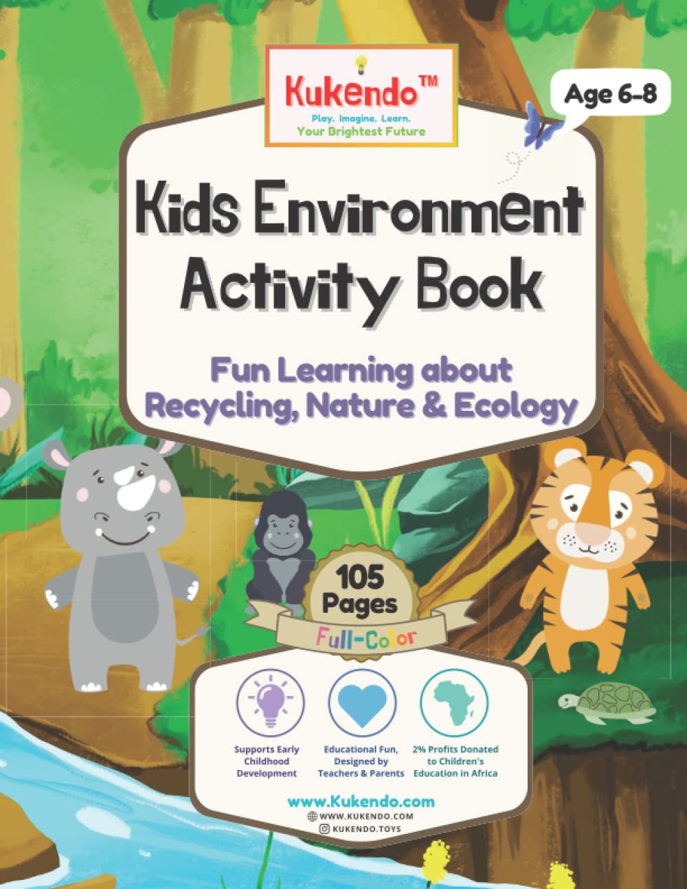 Kids Environment Activity Book: Fun Learning about Recycling, Nature ...