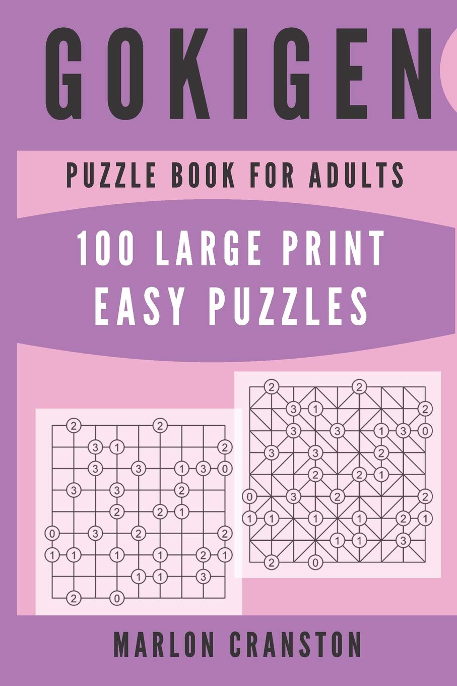 Gokigen Puzzle Book For Adults: 100 Large Print Easy Puzzles for ...
