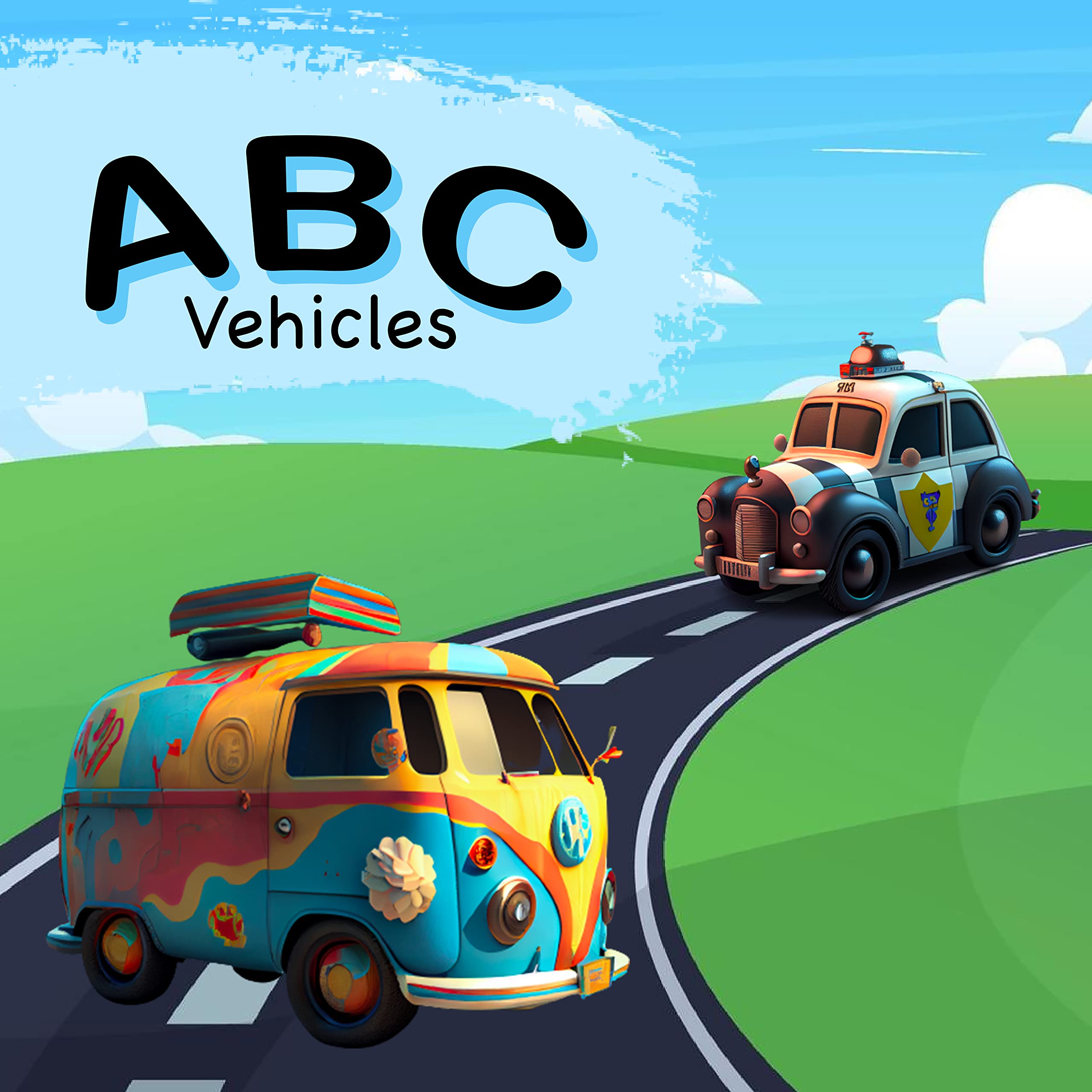 ABC Vehicles: Alphabet books for kids ,Childrens books ages 1-3, Kindle ...
