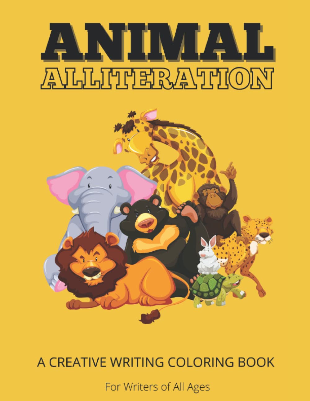 Animal Alliteration: A Creative Writing Coloring Book by Raundi Moore ...