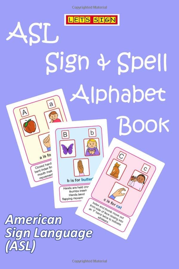 ASL SIGN & SPELL ABC Alphabet Book: American Sign Language (ASL) by ...