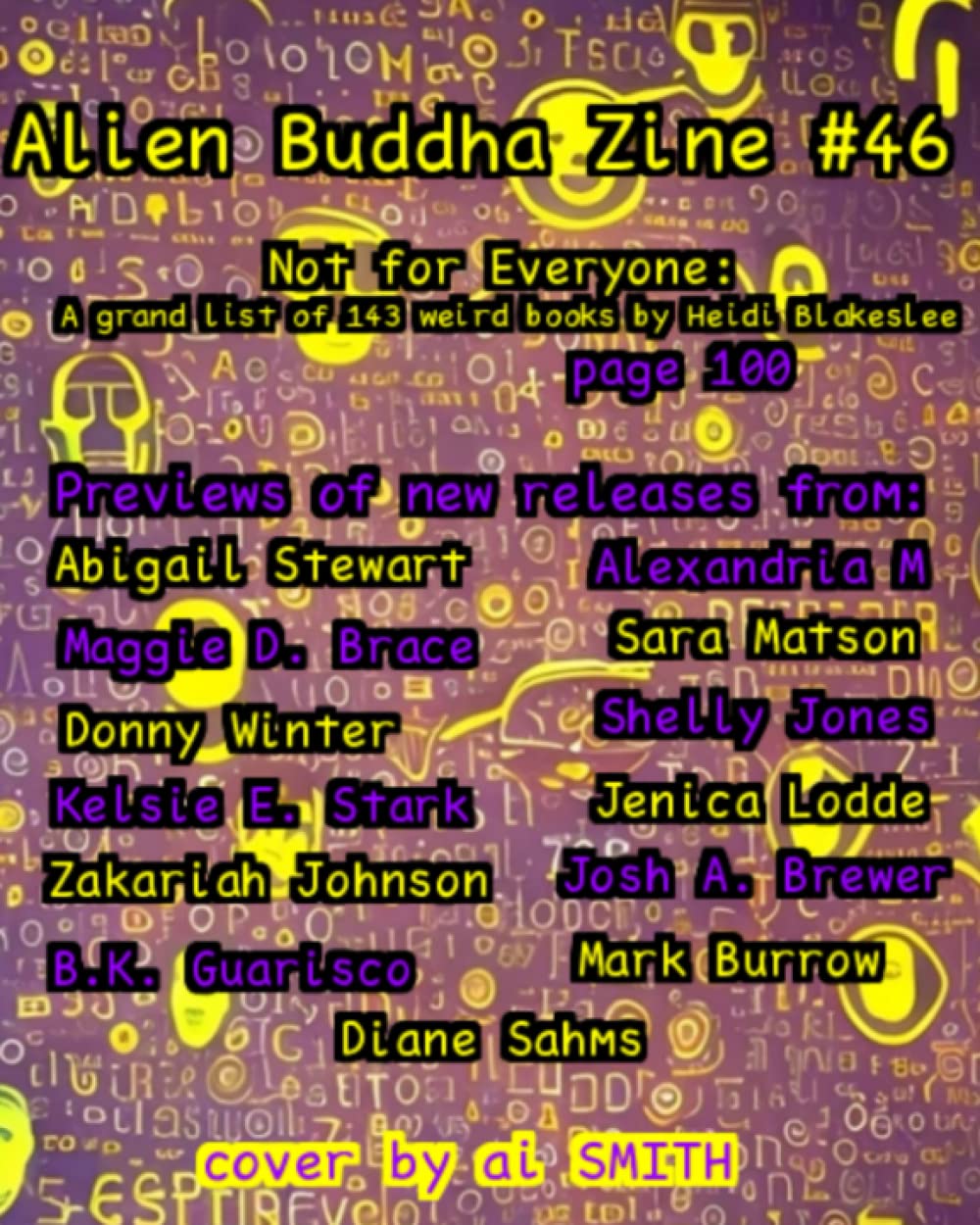 Alien Buddha Zine #46: black and white print by Alien Buddha | Goodreads