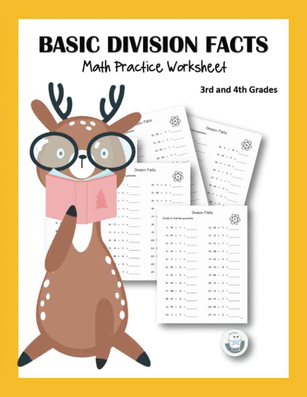 Math Practice Worksheet Basic Division Facts 3rd and 4th Grades ...
