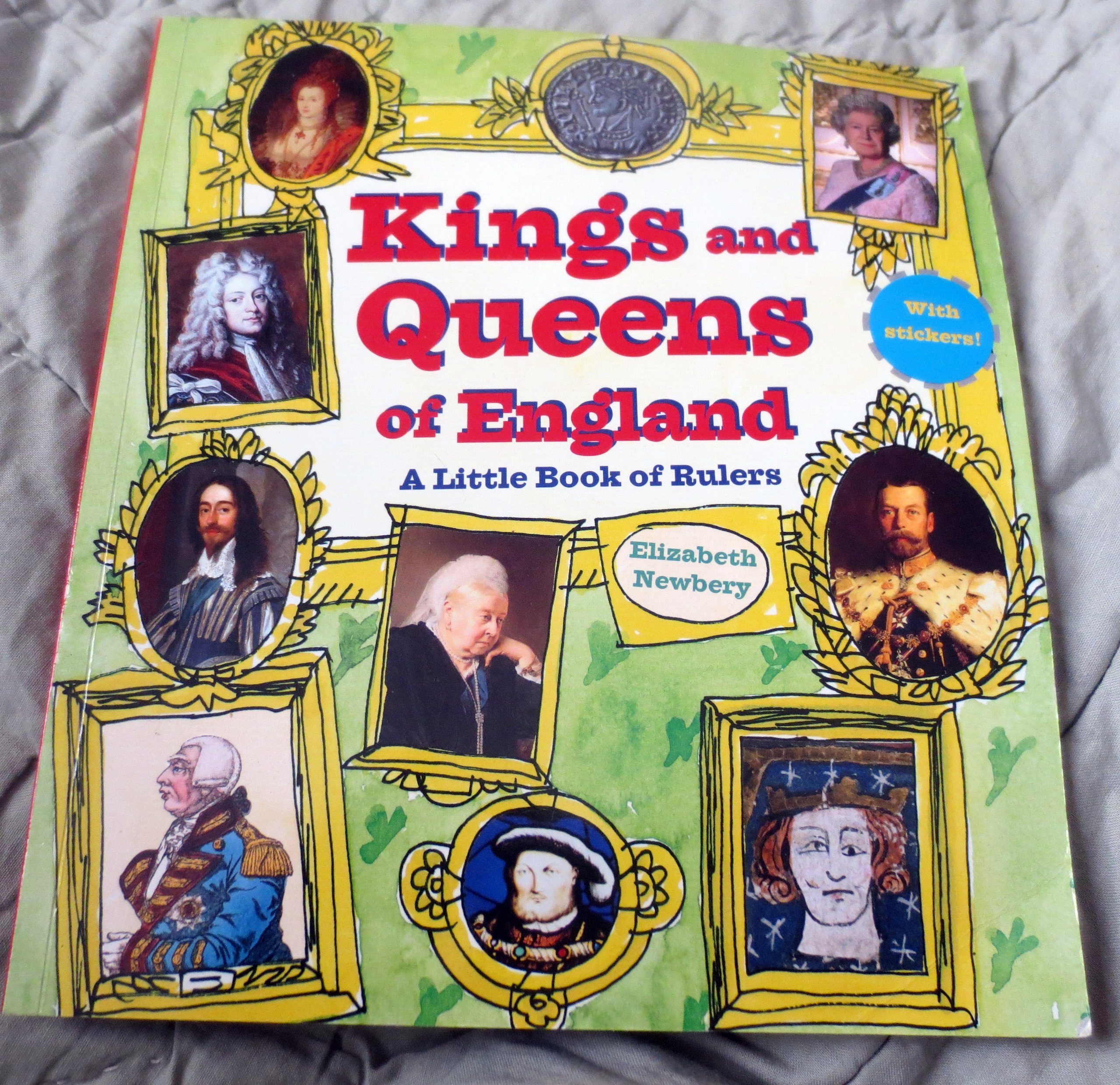 Kings and Queens of England A Little Book of Rulers by Elizabeth ...