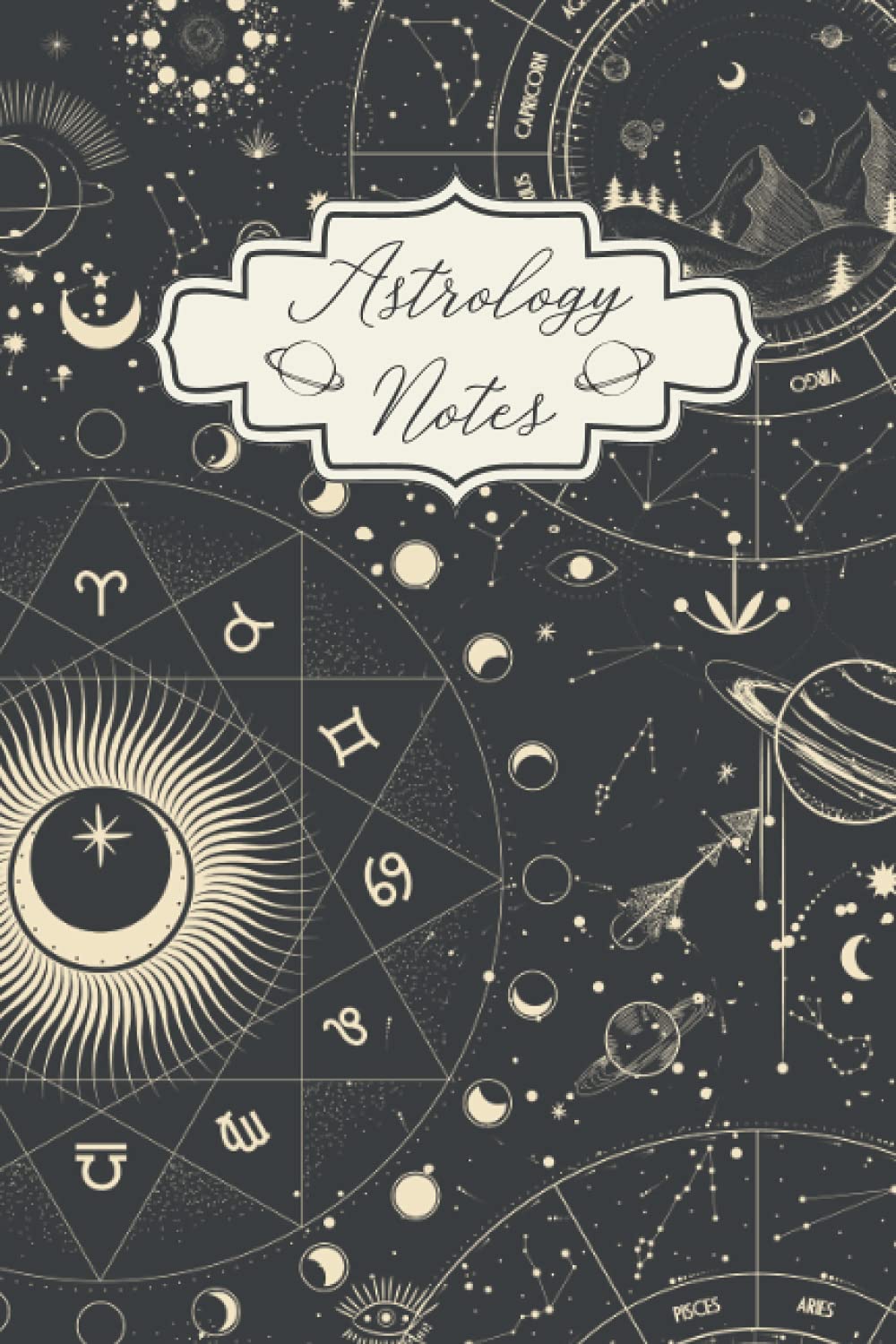 Astrology Notes: A Notebook for Recording Your Natal Chart Discoveries ...