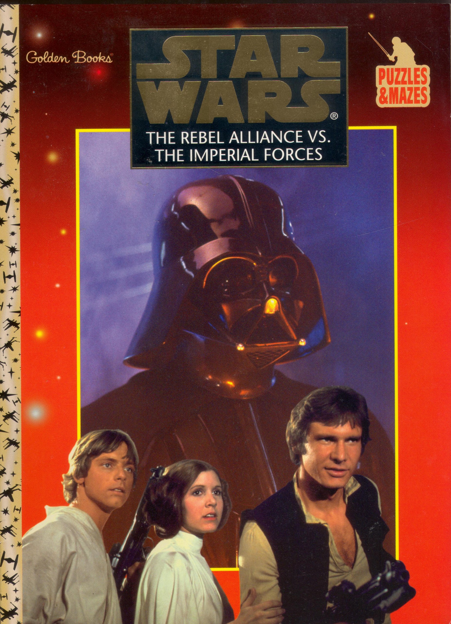 Star Wars: Puzzles & Mazes - The Rebel Alliance vs. the Imperial Forces ...
