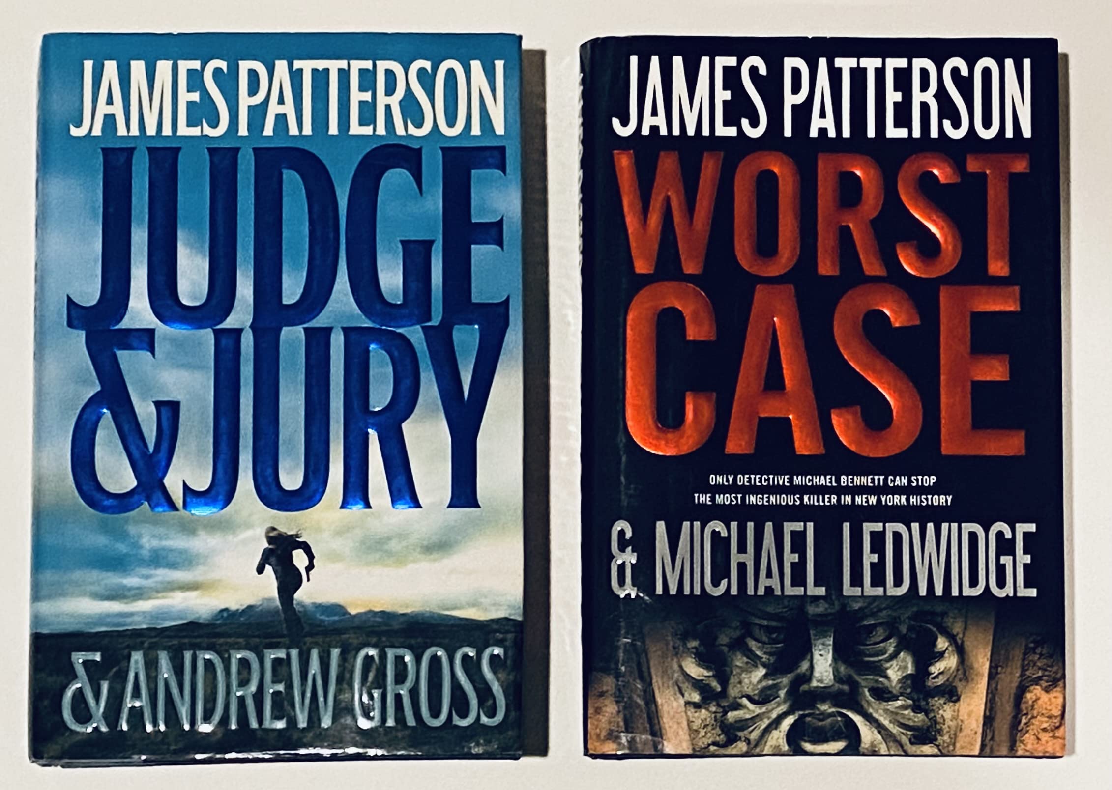 2 James Patterson Books! 1) Judge & Jury 2) Worst Case by James ...