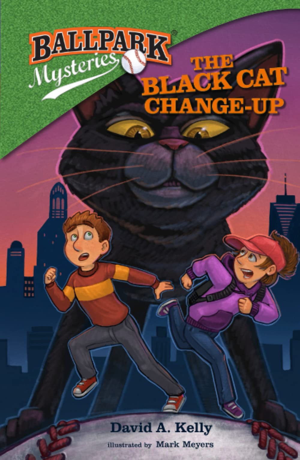 Ballpark Mysteries #19: The Black Cat Change-Up by David A. Kelly ...