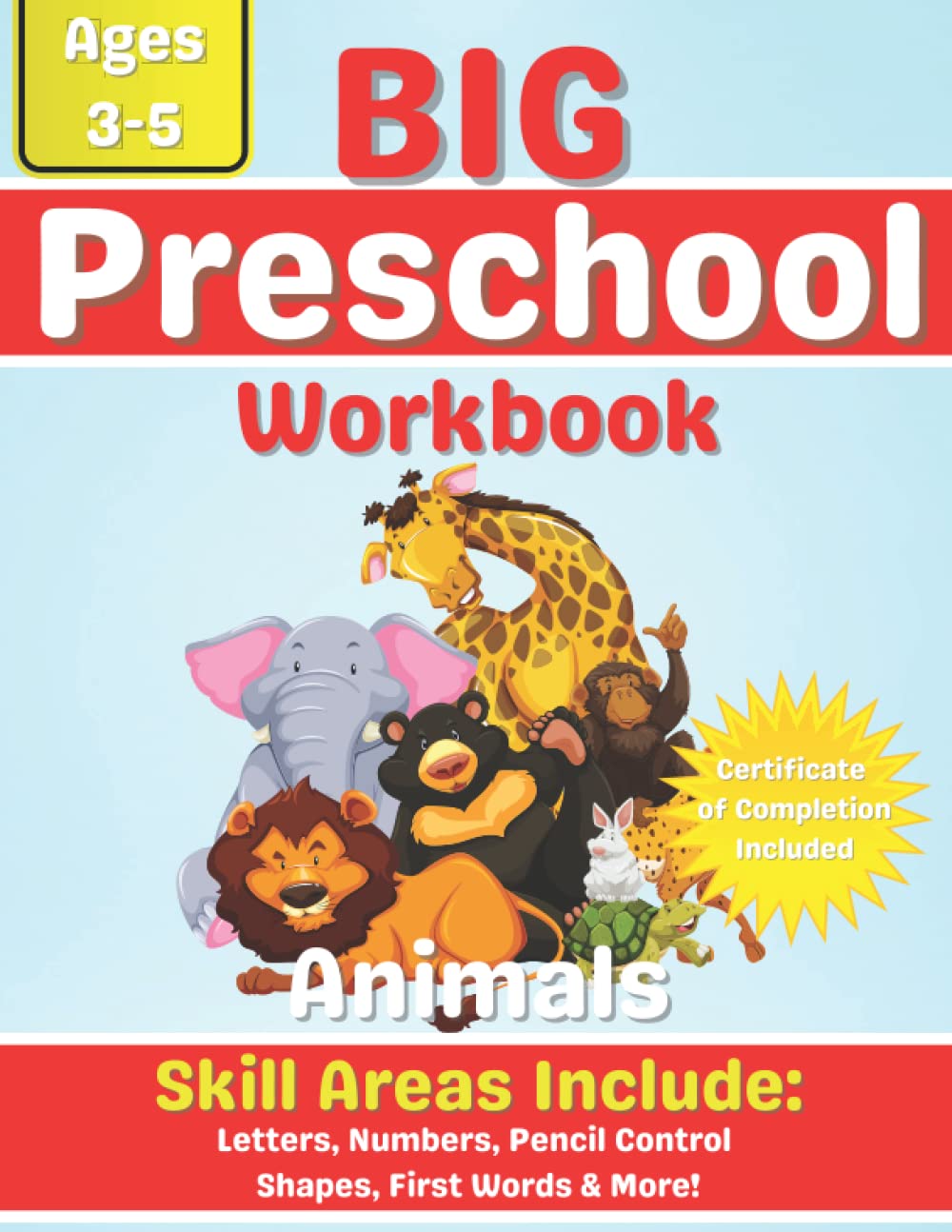 Preschool Workbook for kids ages 3-5: Letter Tracing for Preschoolers ...