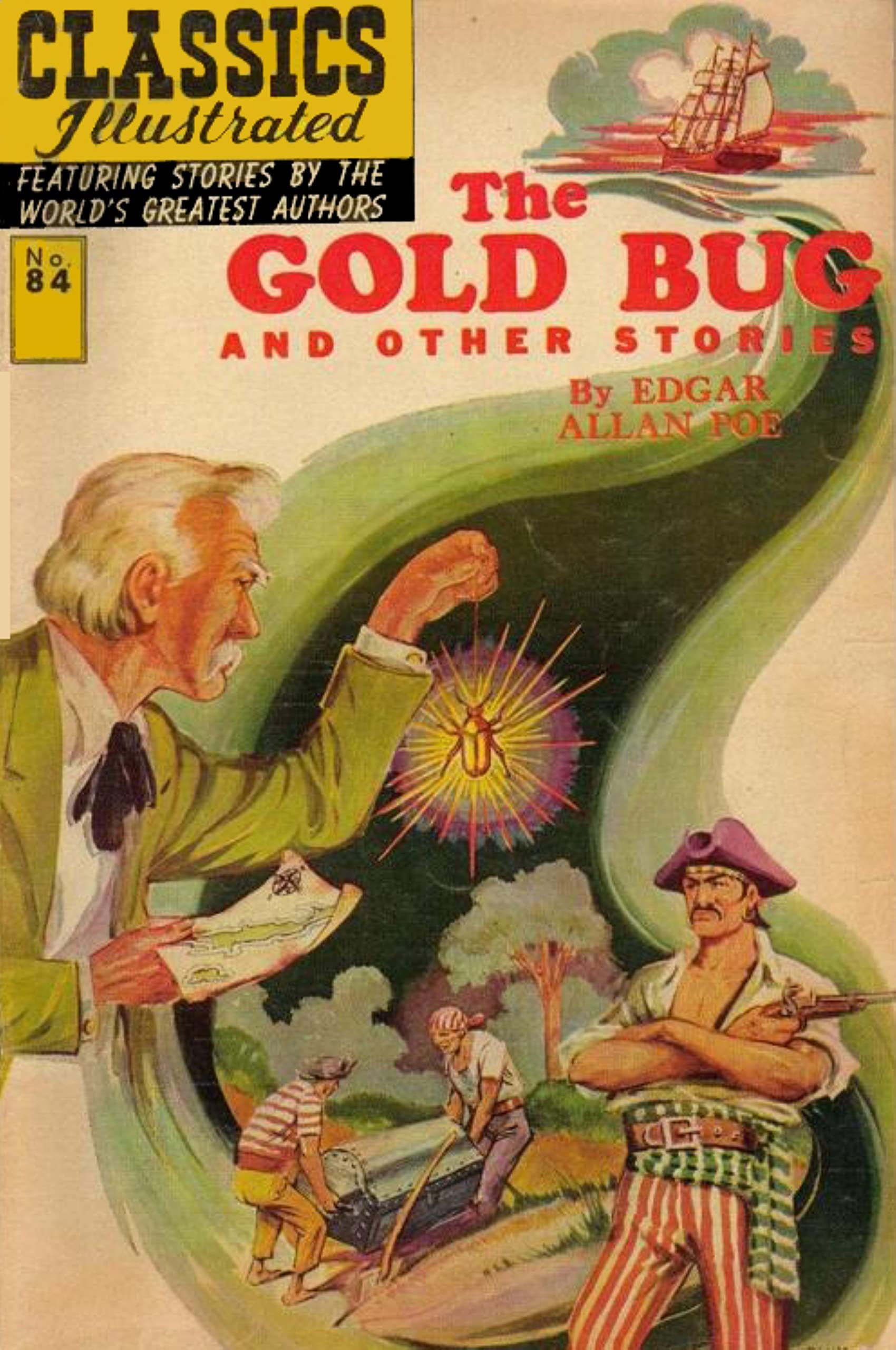 The Gold Bug and Other Stories: Classics Illustrated No 84 by Edgar ...
