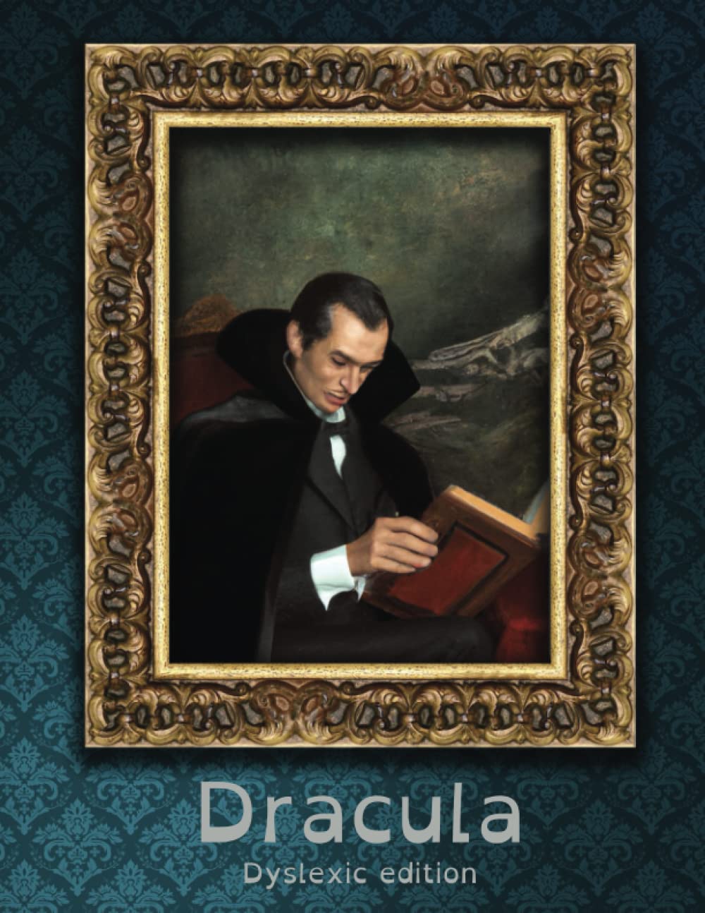 Dracula, original text of Bran Stoker, Dyslexic edition book, Dyslexic ...