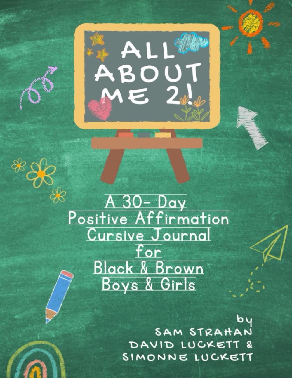 All About Me 2: A 30-Day Positive Affirmation Cursive Handwriting ...