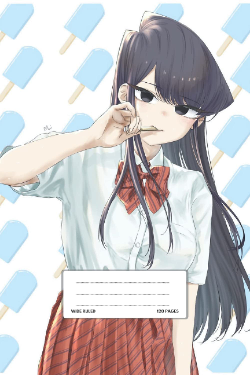 Komi San Composition Notebook: Komi Can't Communicate College Ruled ...
