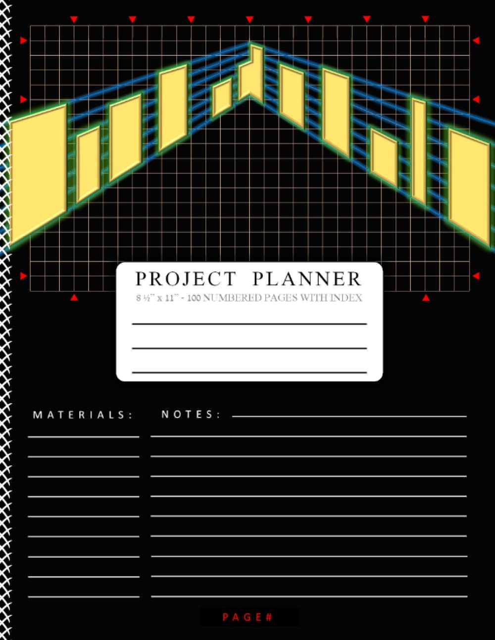 DIY Project Planner – 8 ½ x 11, 100 Project Pages, ¼" Grid Graph ...