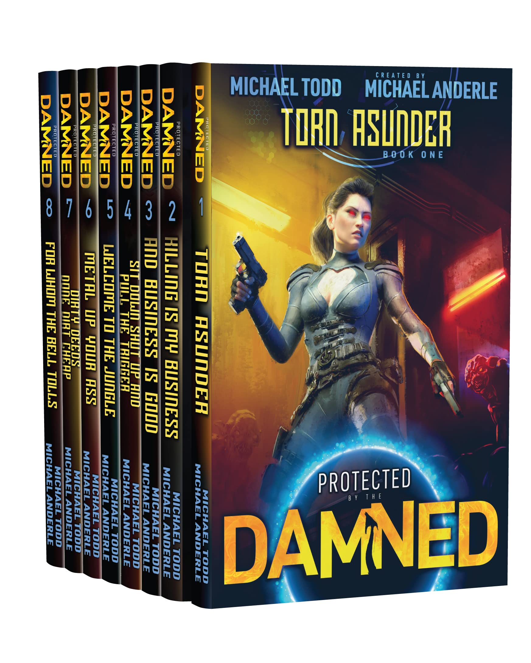 Protected By The Damned Complete Series Boxed Set by Michael Todd ...