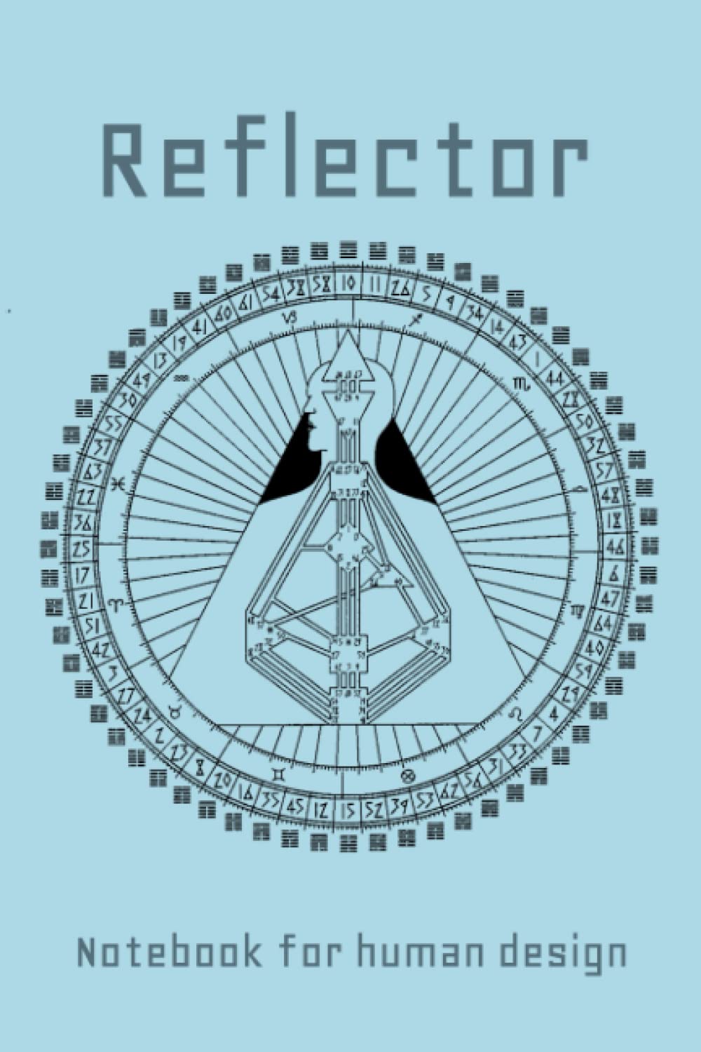 Reflector Human Design: Notebook for maintaining your daily thoughts ...