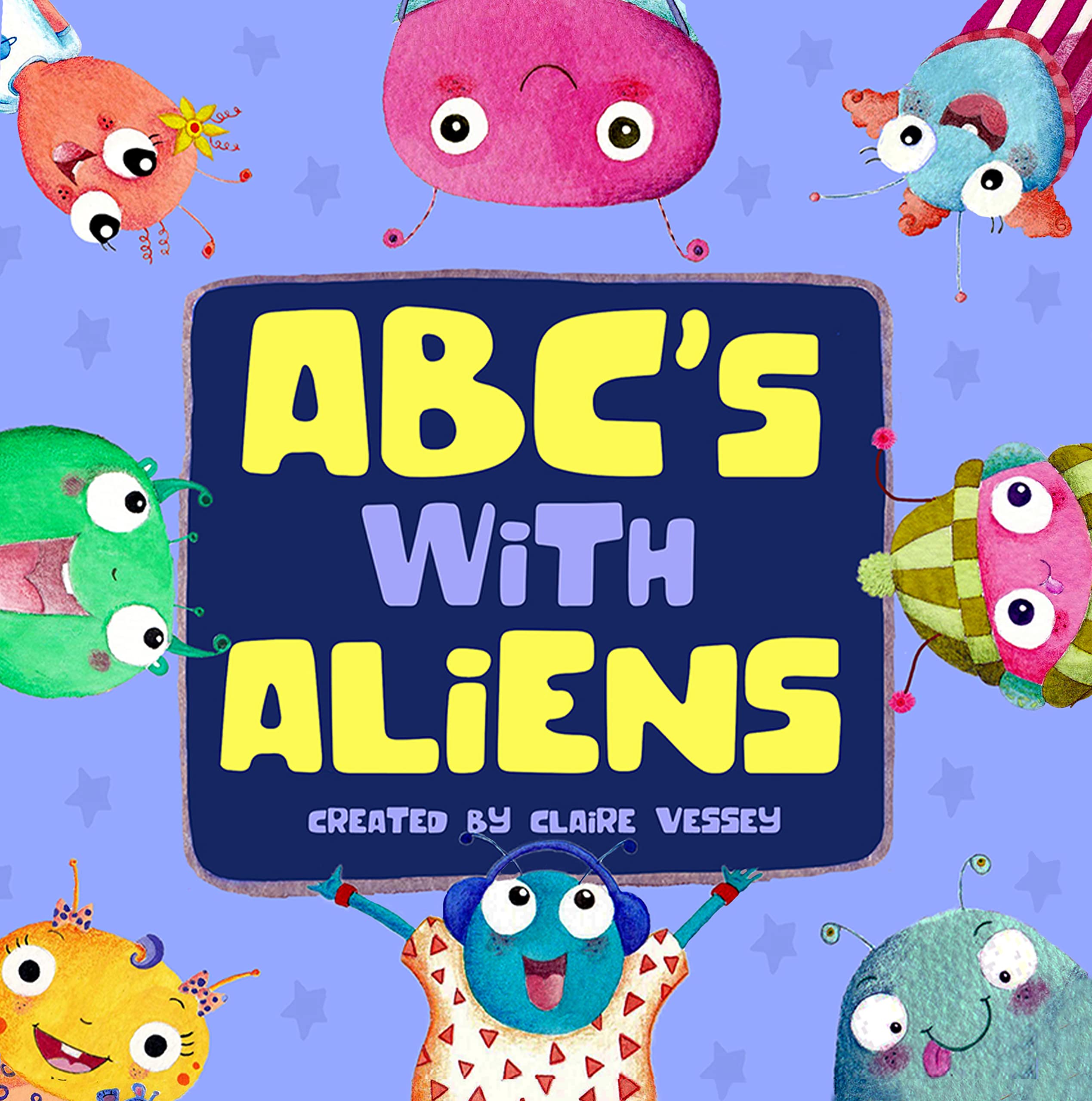 ABC’s with Aliens - ABC Beginner Book for Kids Ages 2-5, Learn the ABC ...