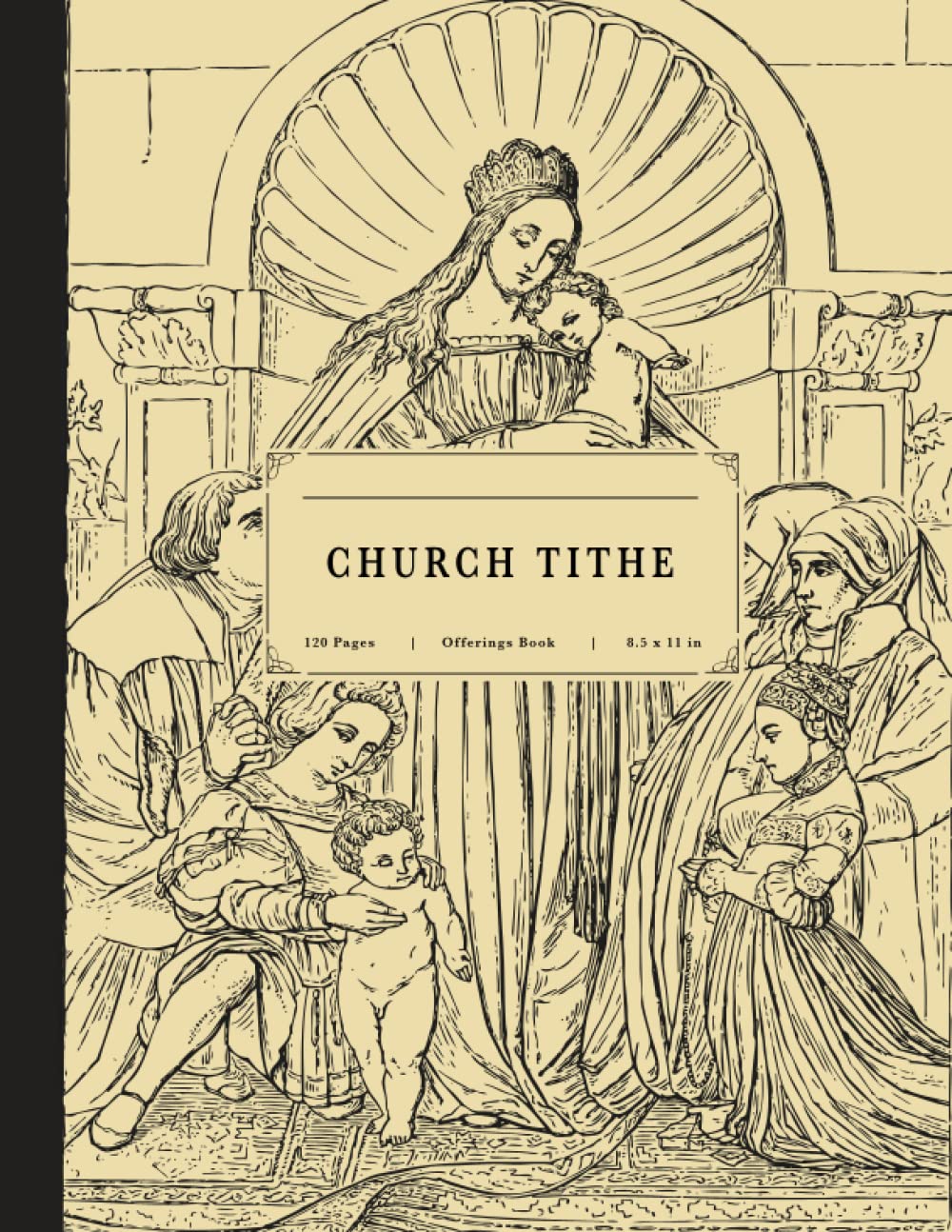 Church Tithe Offerings Book: Church Ledger. Note & Track Every Donation ...