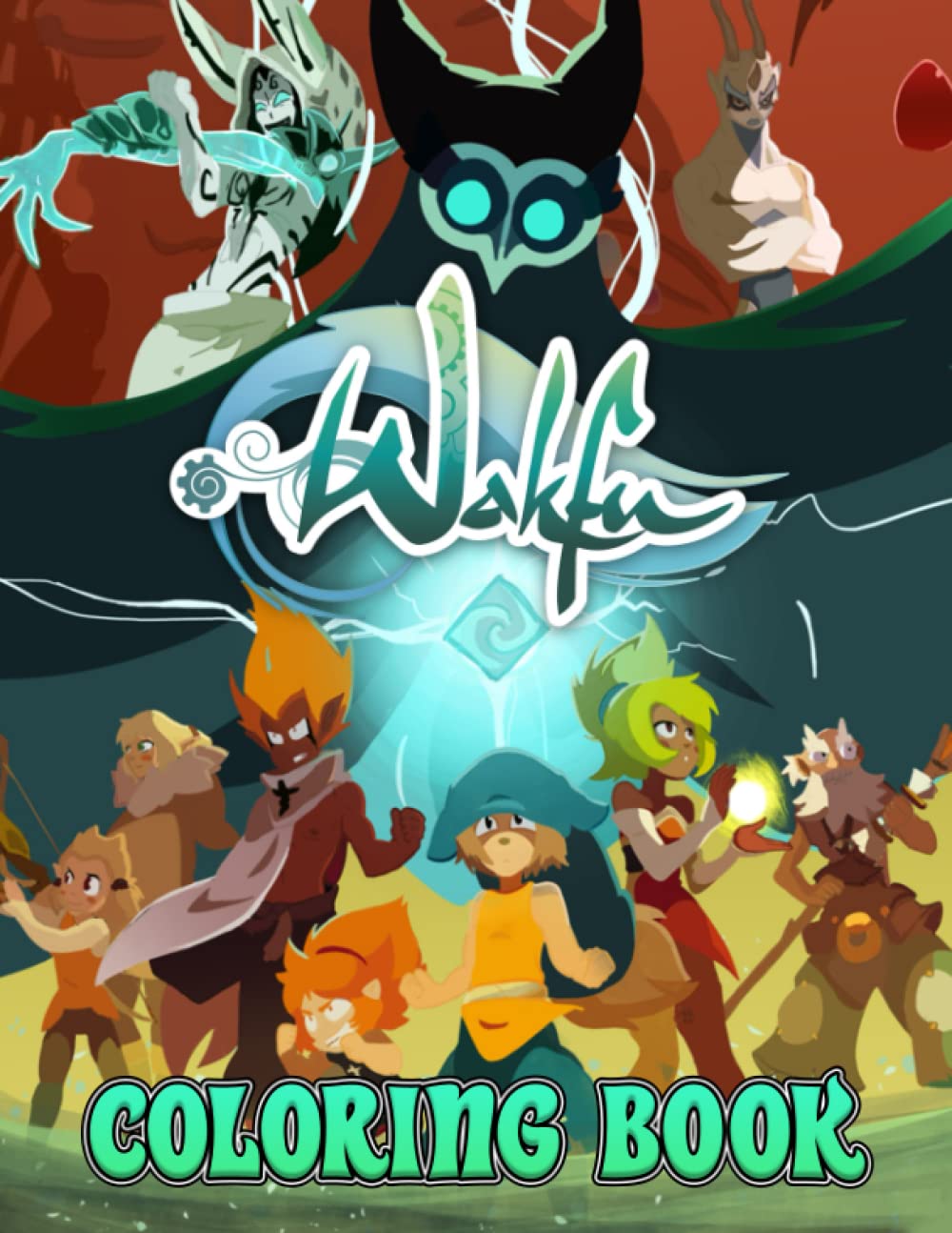 Wakfu Coloring Book: Amazing gift for All Ages and Fans with High ...