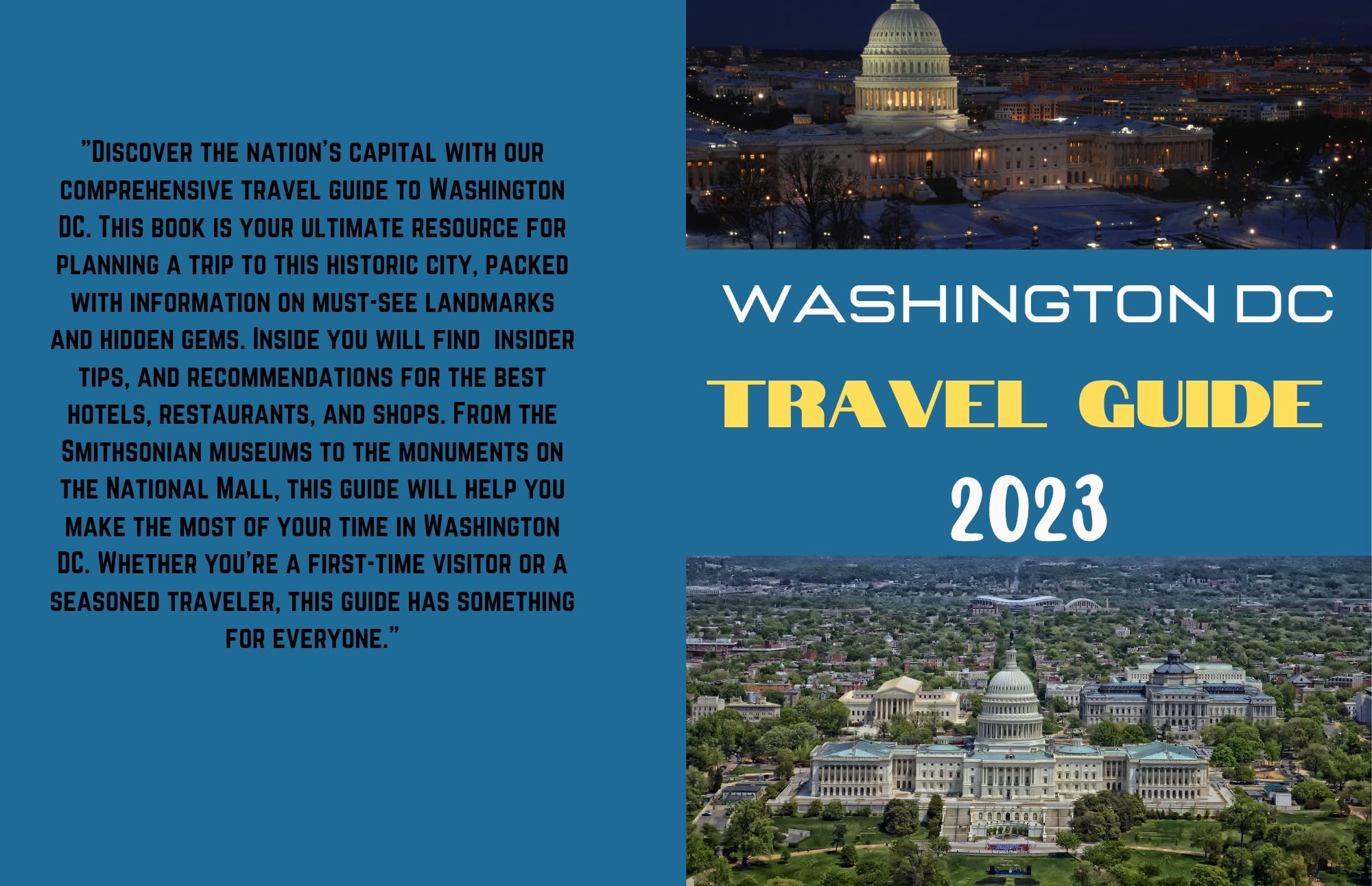 WASHINGTON DC TRAVEL GUIDE 2023: A COMPREHENSIVE GUIDE TO WASHINGTON D ...