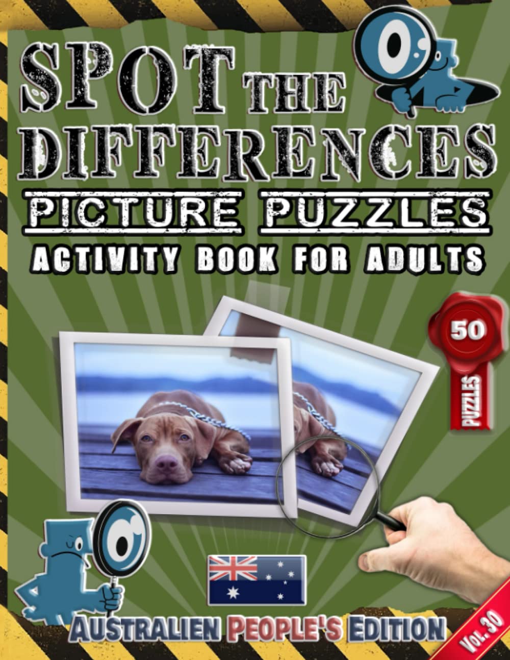 Spot the Differences : Picture Puzzles - Activity Book for Adults ...