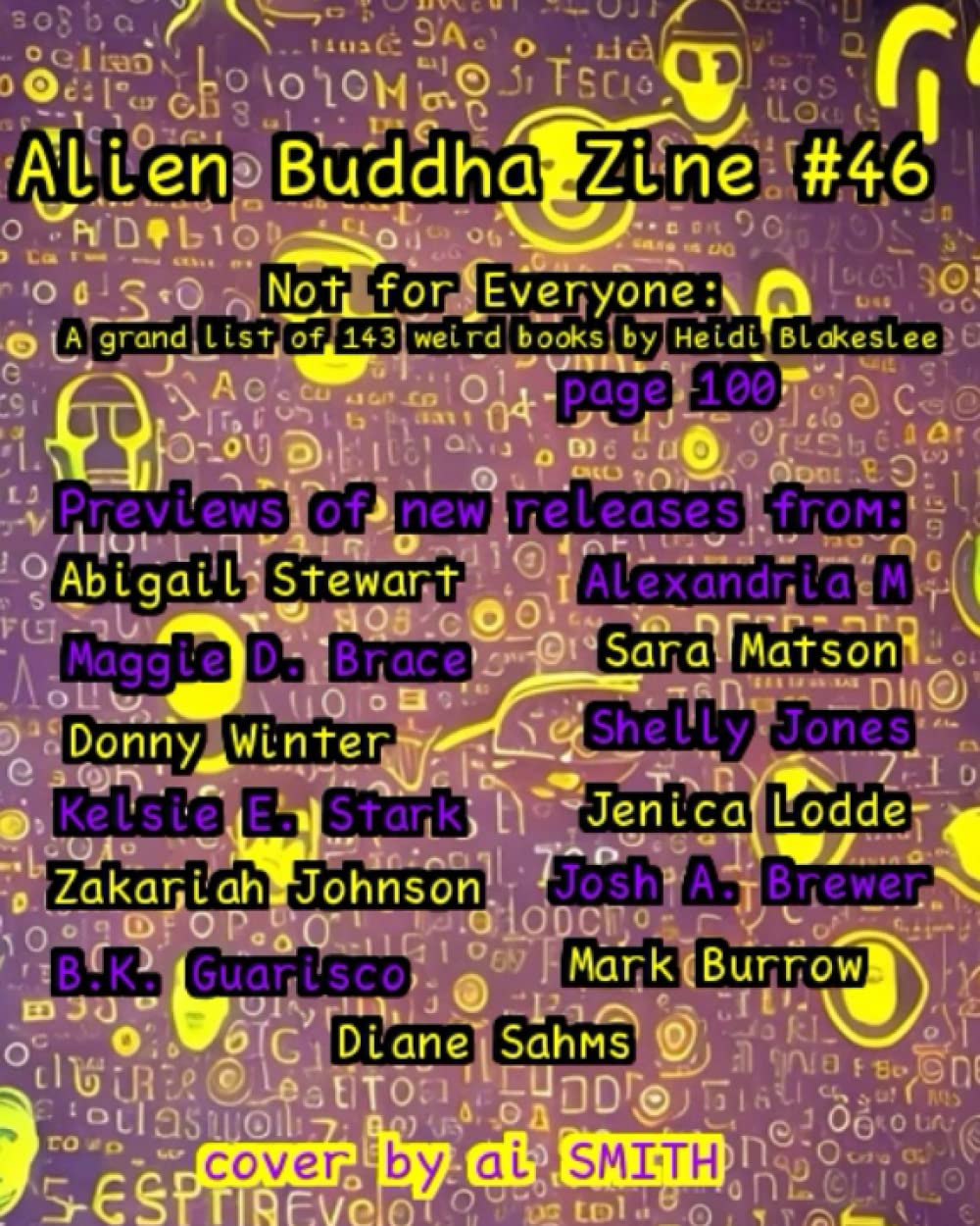 Alien Buddha Zine #46: standard color print by Alien Buddha | Goodreads