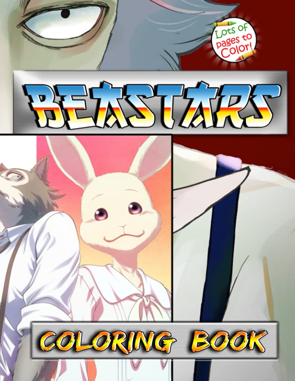 Beastars Coloring Book: A Great Coloring Book With 50+ Beastars ...