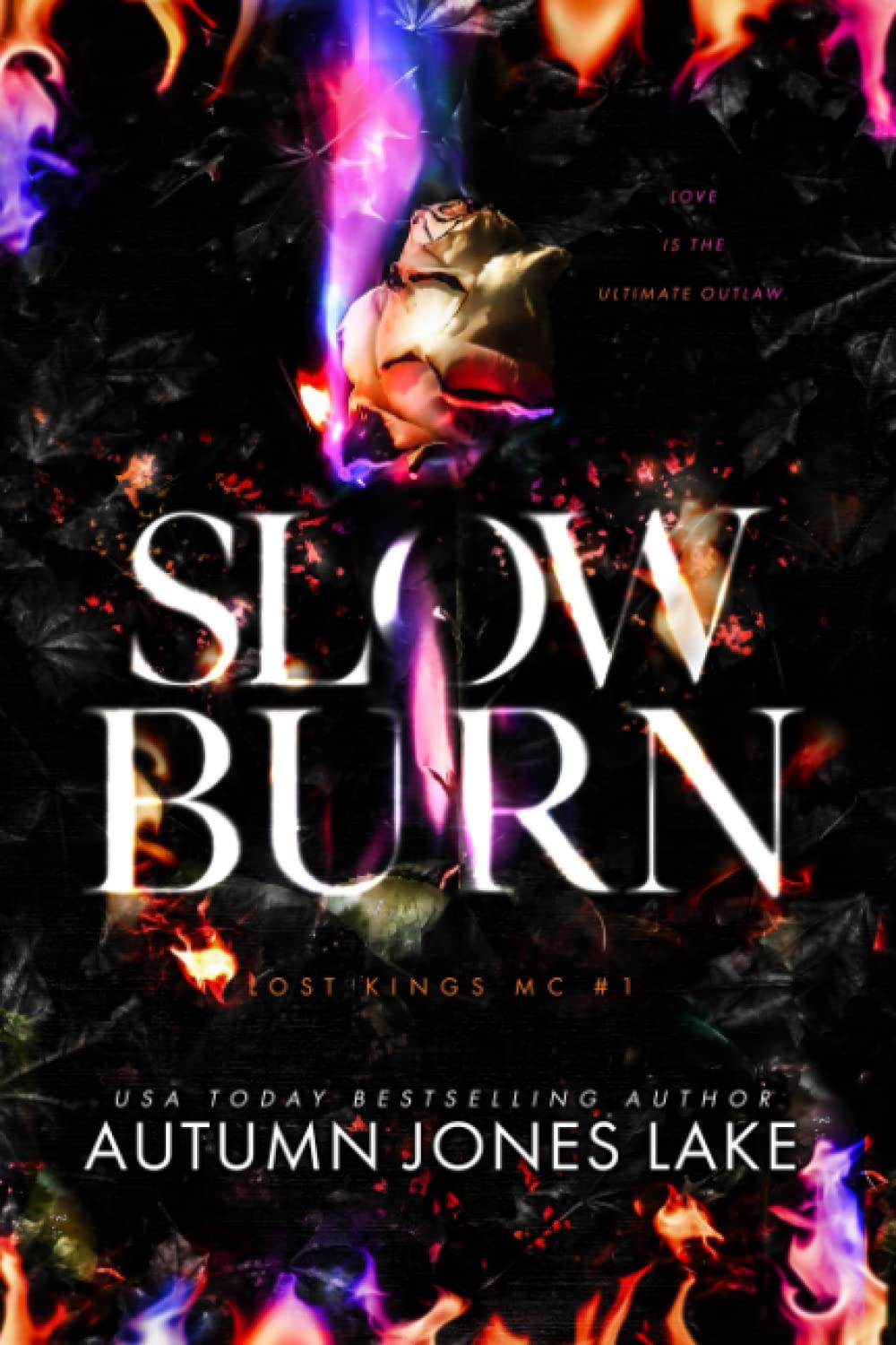 Slow Burn (Lost Kings MC #1): Alternative Cover by Autumn Jones Lake ...