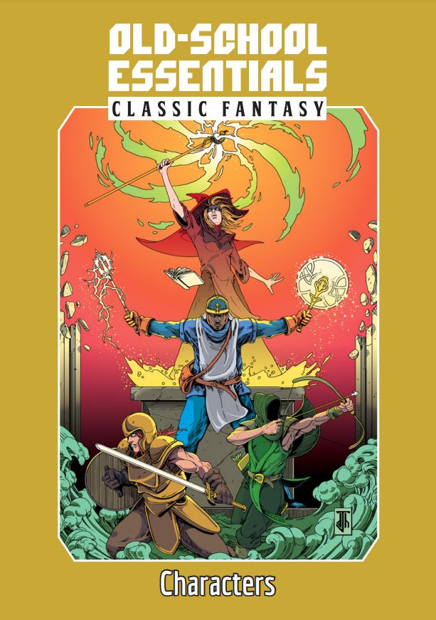 Old-School Essentials Classic Fantasy: Characters by Gavin Norman ...