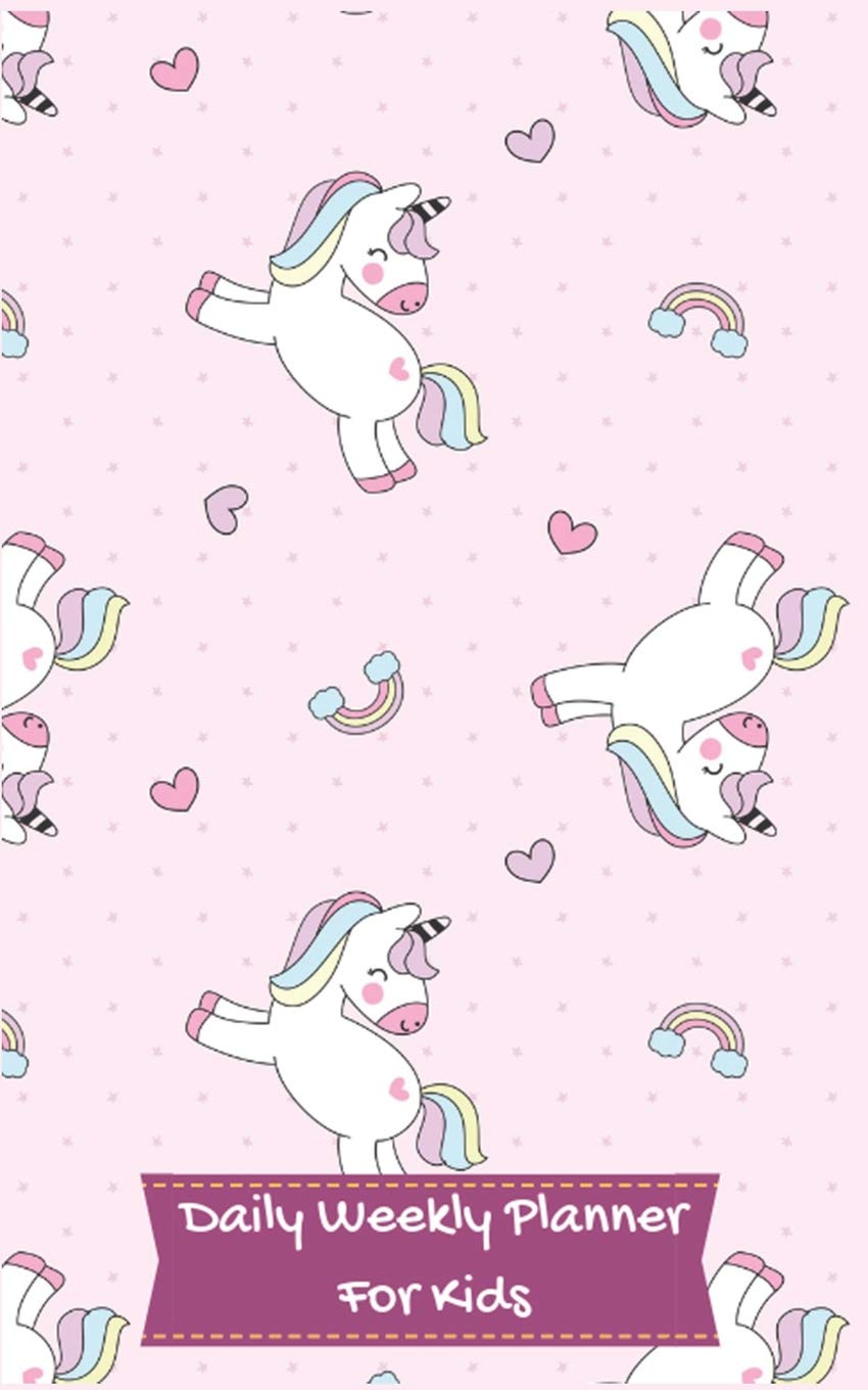 Daily Weekly Planner For Kids Pink Unicorn Girls Day Planner Pocket Daily Weekly Planner For Kids Pink Unicorn Girls Day Planner Pocket