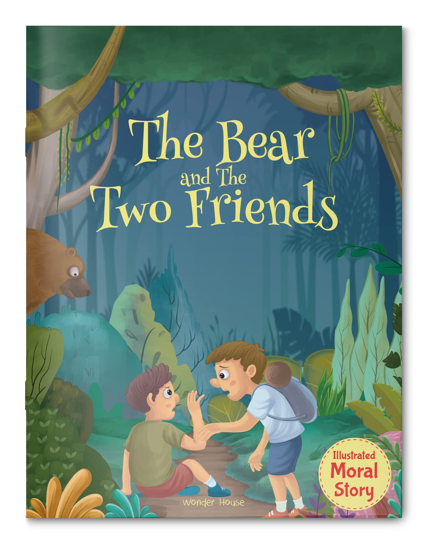 The Bear and the Two Friends - Illustrated Moral Story for Children by ...