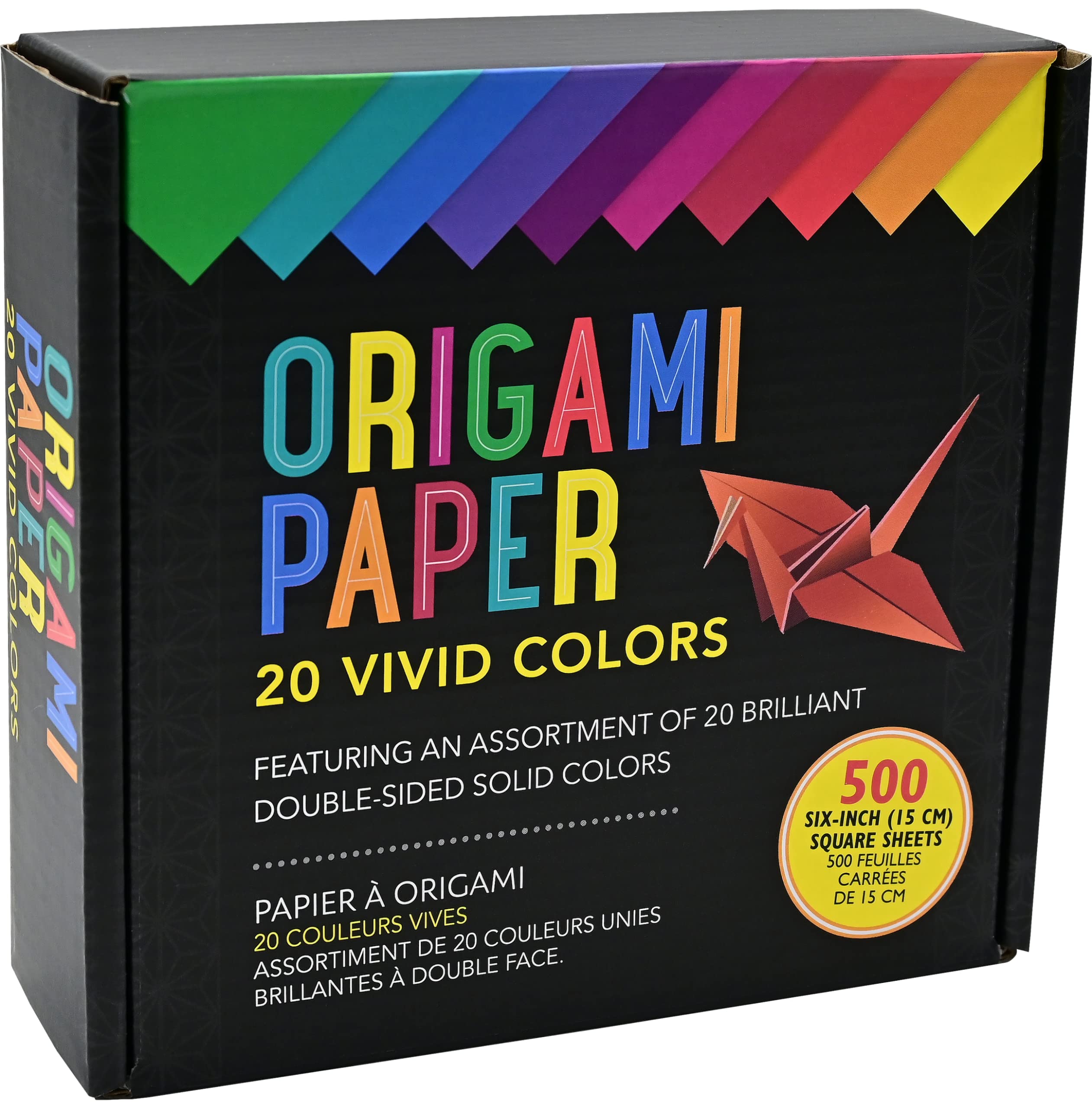 Origami Paper 20 Vivid Colors (500 sheets) by Peter Pauper Press ...