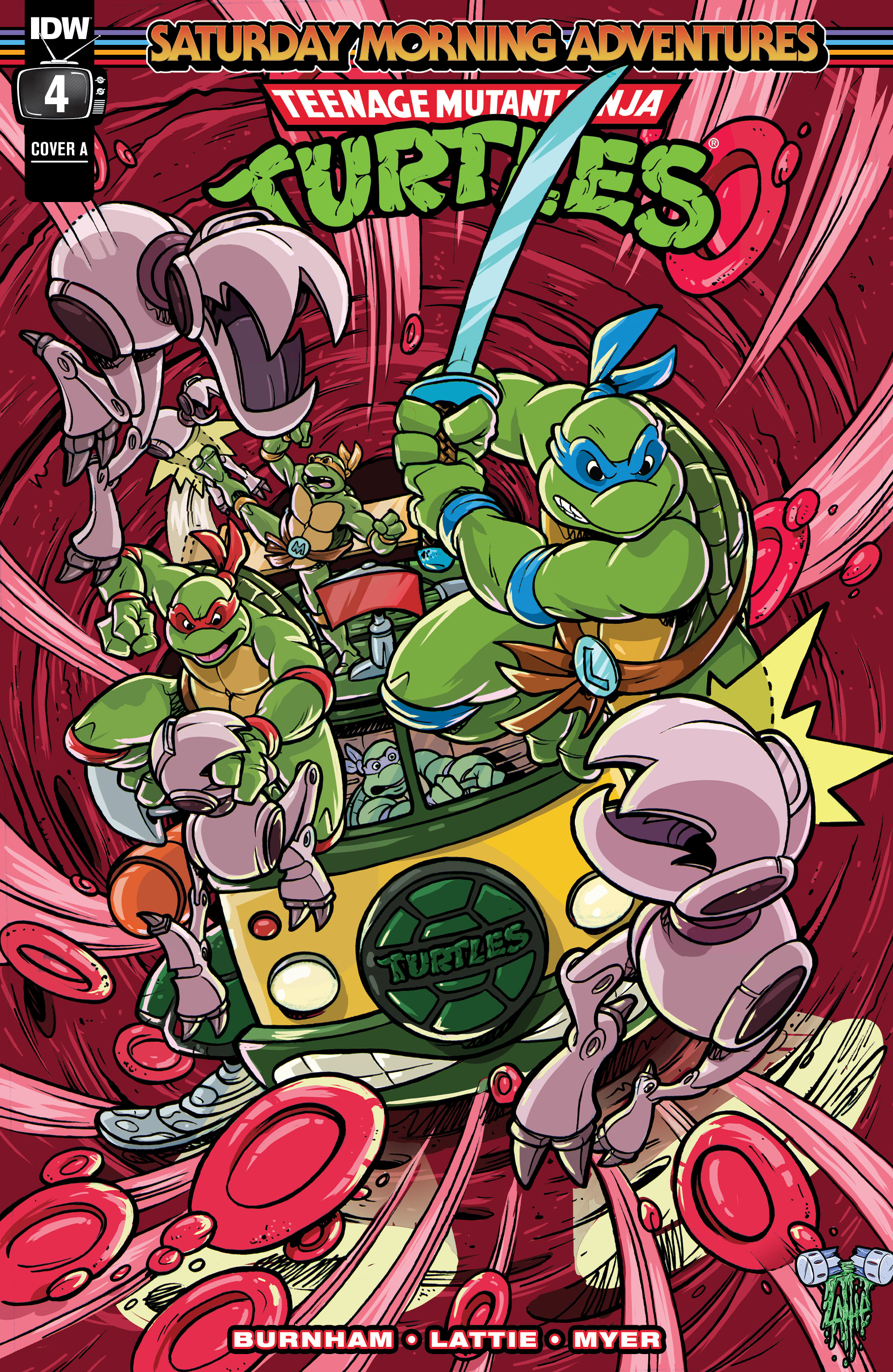 Teenage Mutant Ninja Turtles: Saturday Morning Adventures #4 by Erik ...