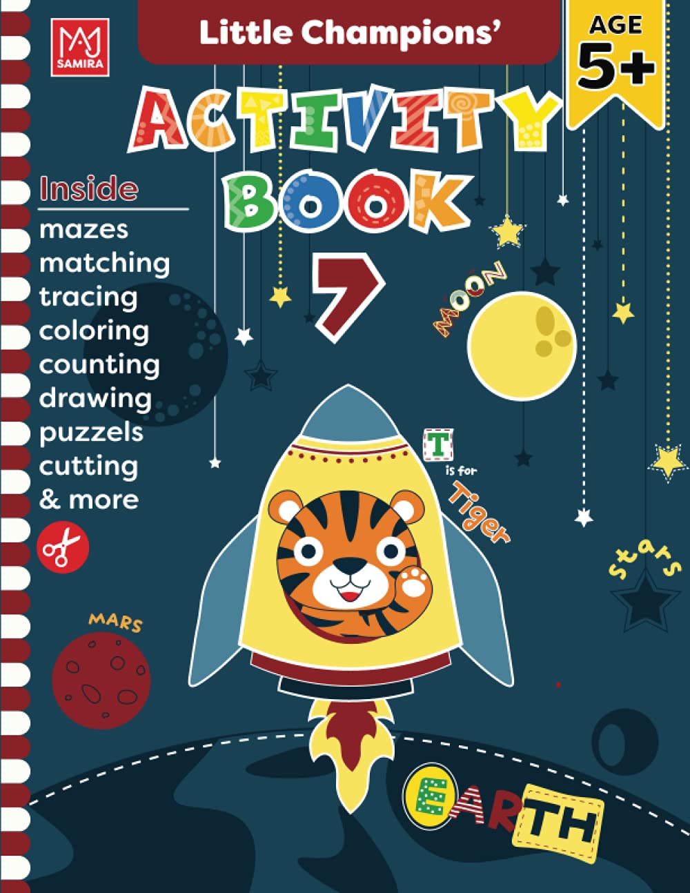 Little Champions' Activity Book 7 (Age 5+): mazes matching tracing ...