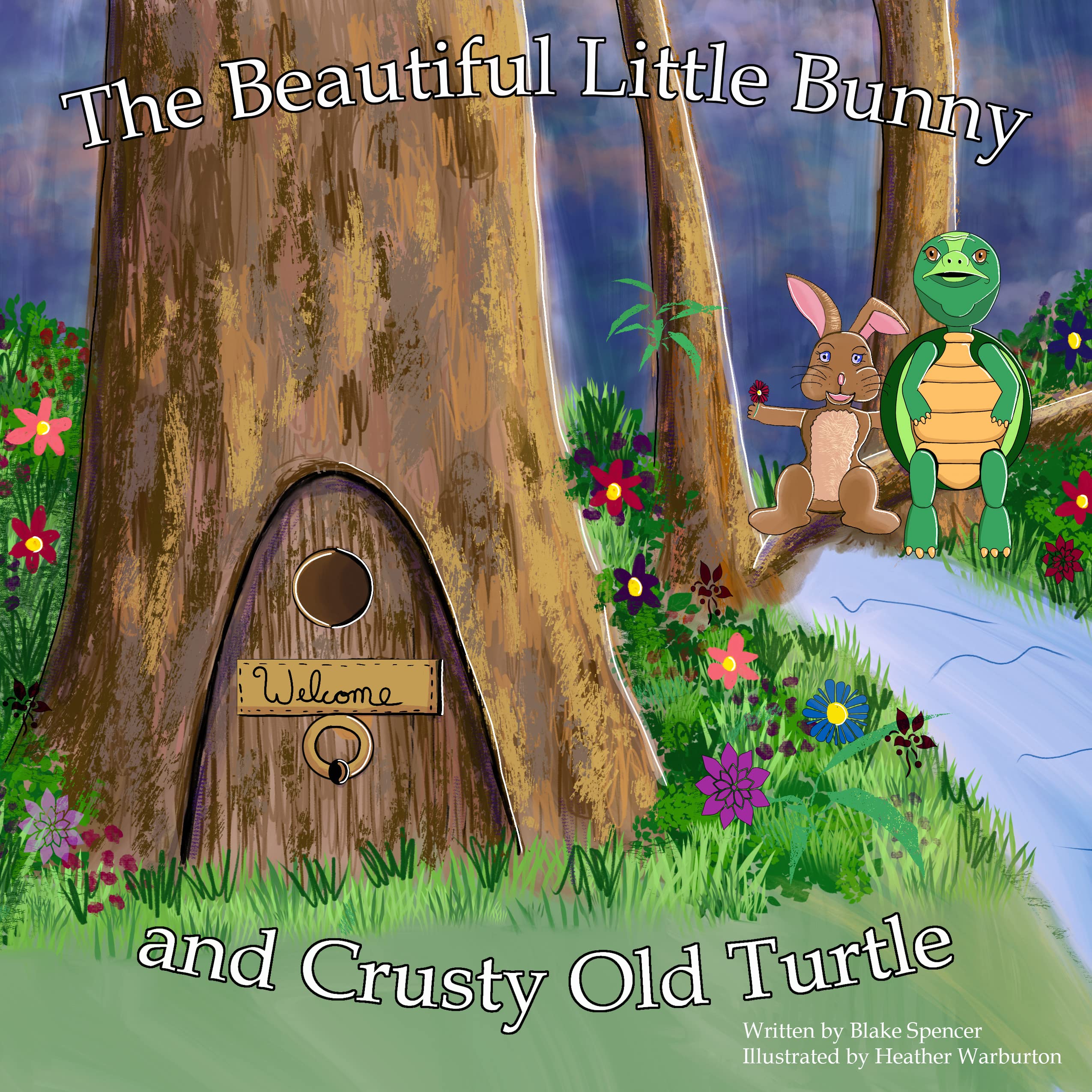 The Beautiful Little Bunny and The Crusty Old Turtle by Blake Spencer ...
