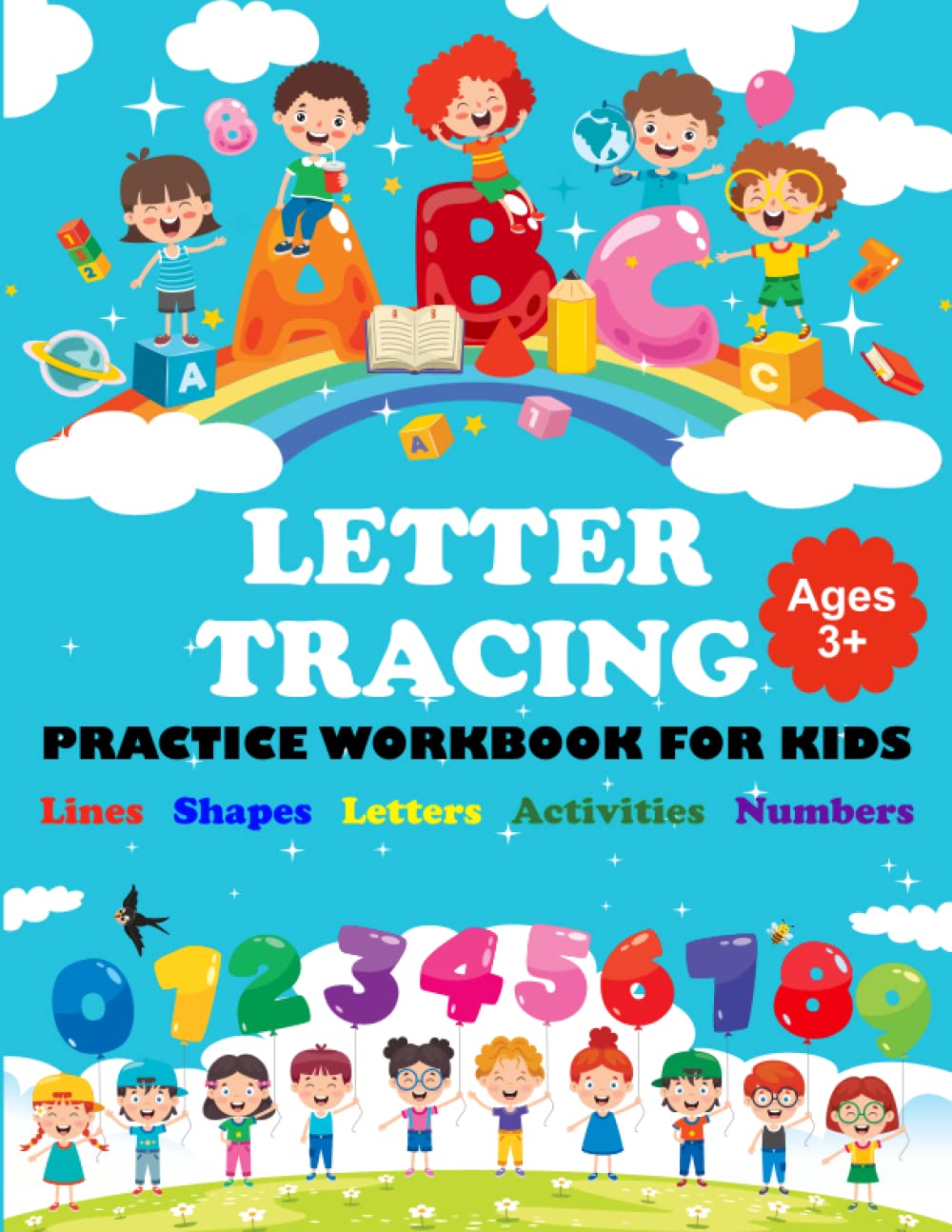 ABC Letter Tracing Practice Workbook for Kids: Comprehensive Activity ...