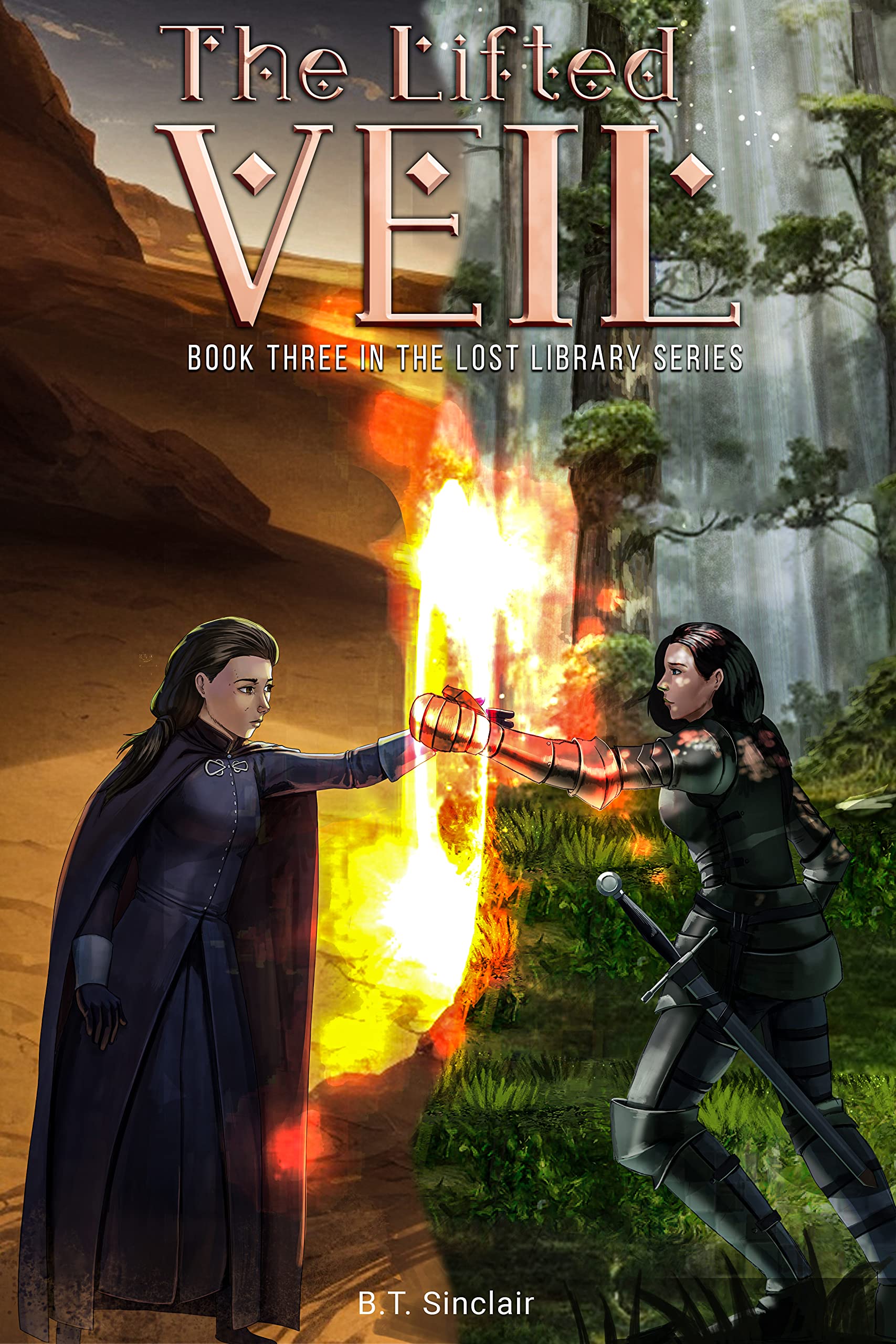 The Lifted Veil: Book Three in the Arcanum Sanctum Trilogy by B.T ...