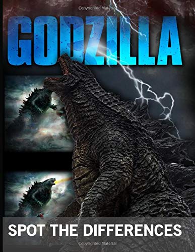 Godzilla Spot The Difference: Adult Activity Find The Difference Books ...