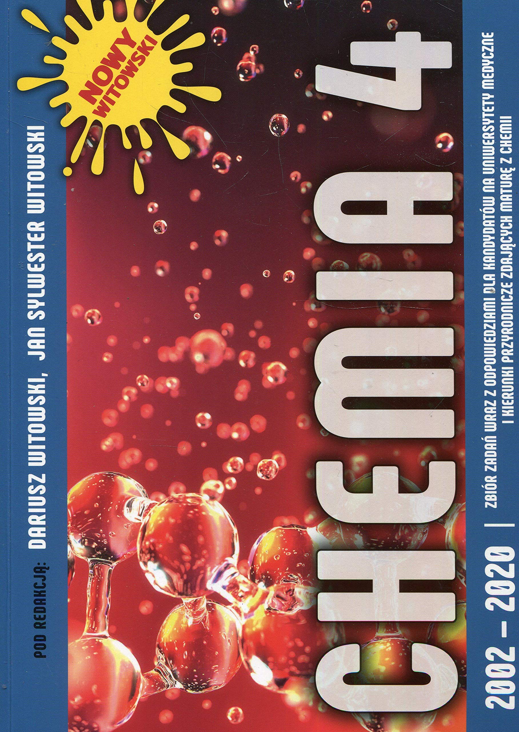 Chemia Zbior zadan wraz z odpowiedziami Tom 4 by Jan Sylwester Witowski ...