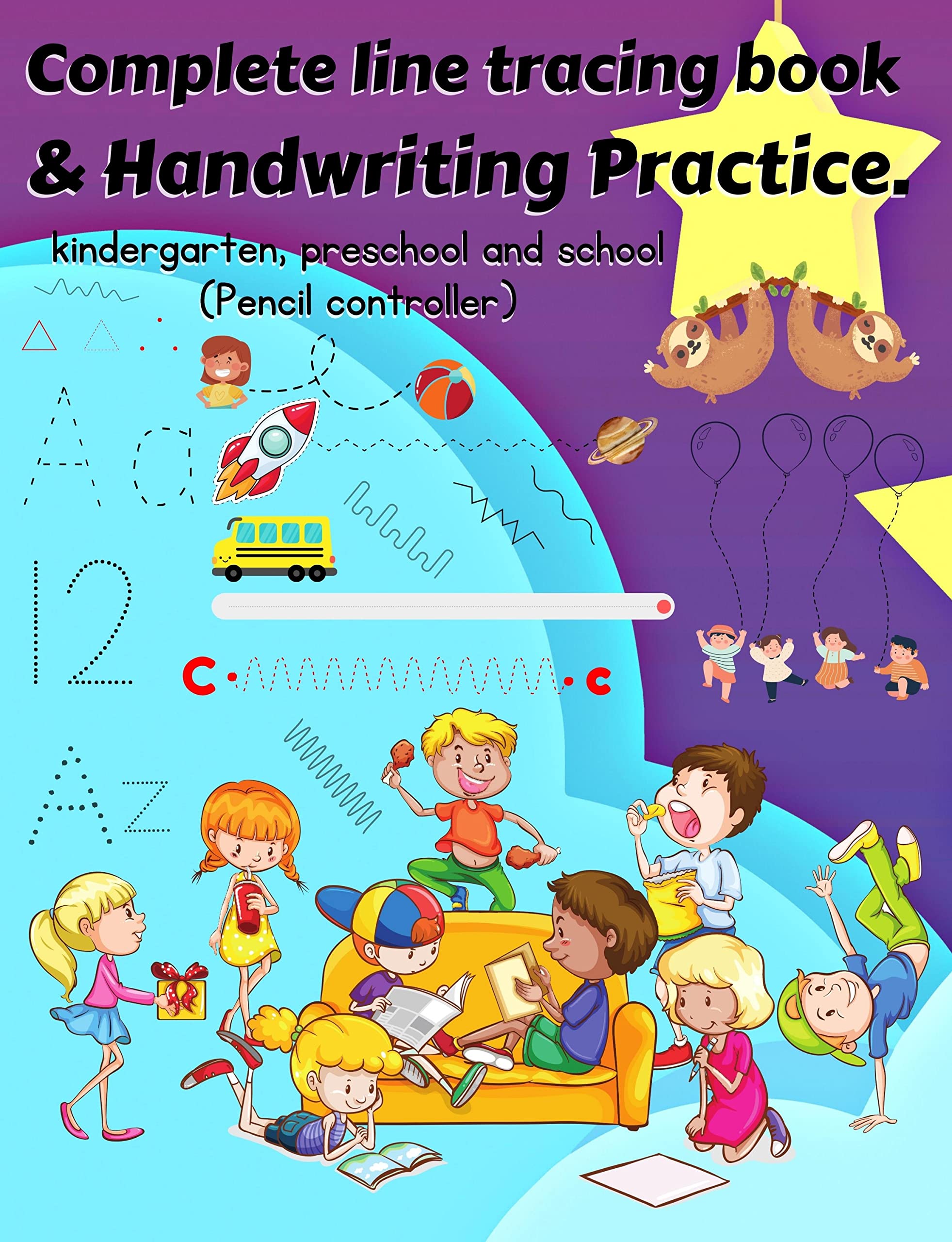 Complete Line Tracing Book My First Tracing And Activity Workbook Handwriting And Pencil Controls
