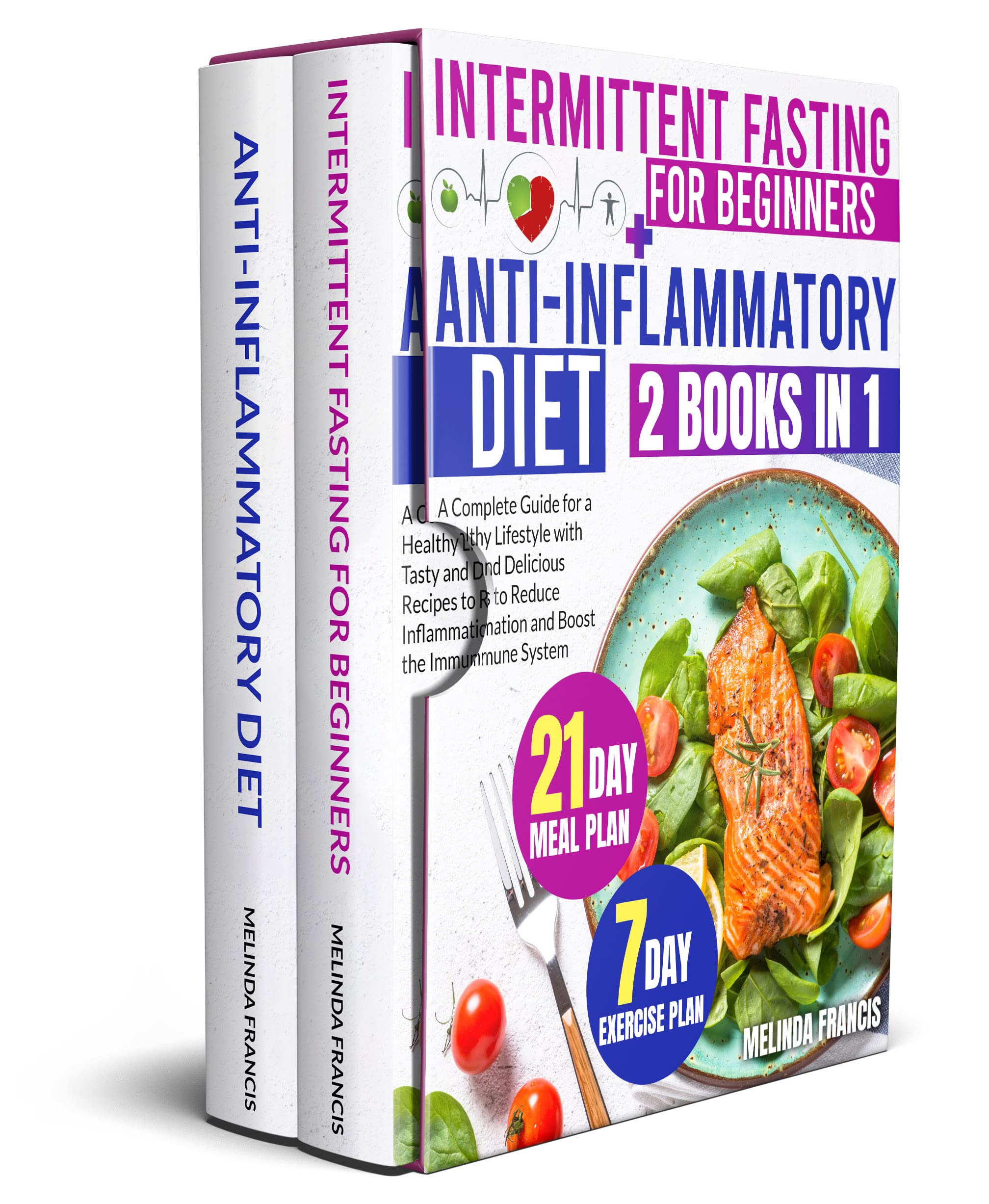 Intermittent Fasting for Beginners + Anti-Inflammatory Diet: 2 books in 1: A Complete Guide for ...