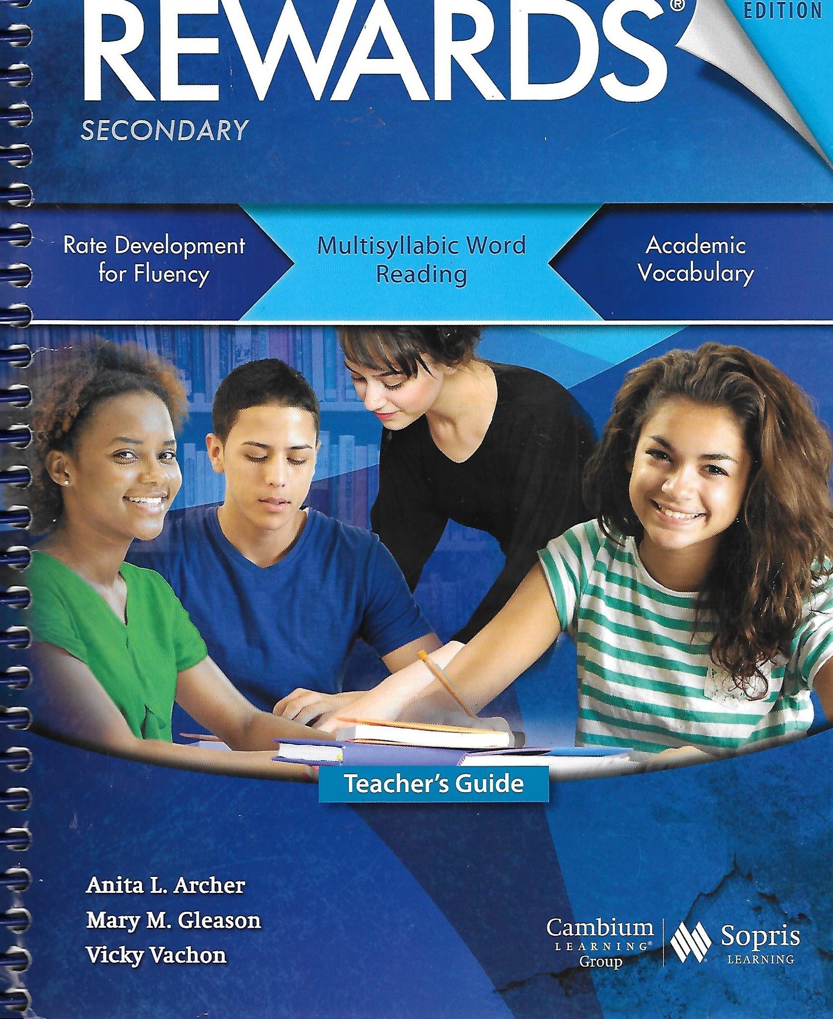 Rewards Teacher's Guide, Secondary Level by Anita Archer | Goodreads