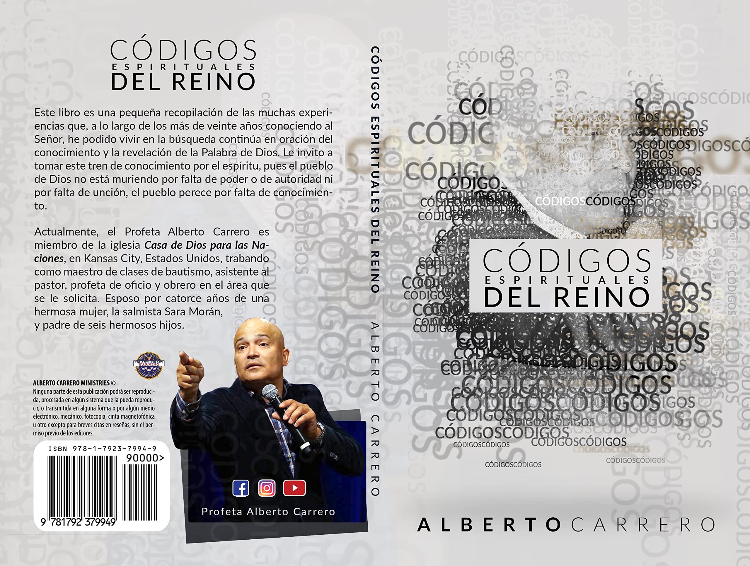 Códigos Espirituales del Reino: Libro Cristiano by Alberto Carrero ...
