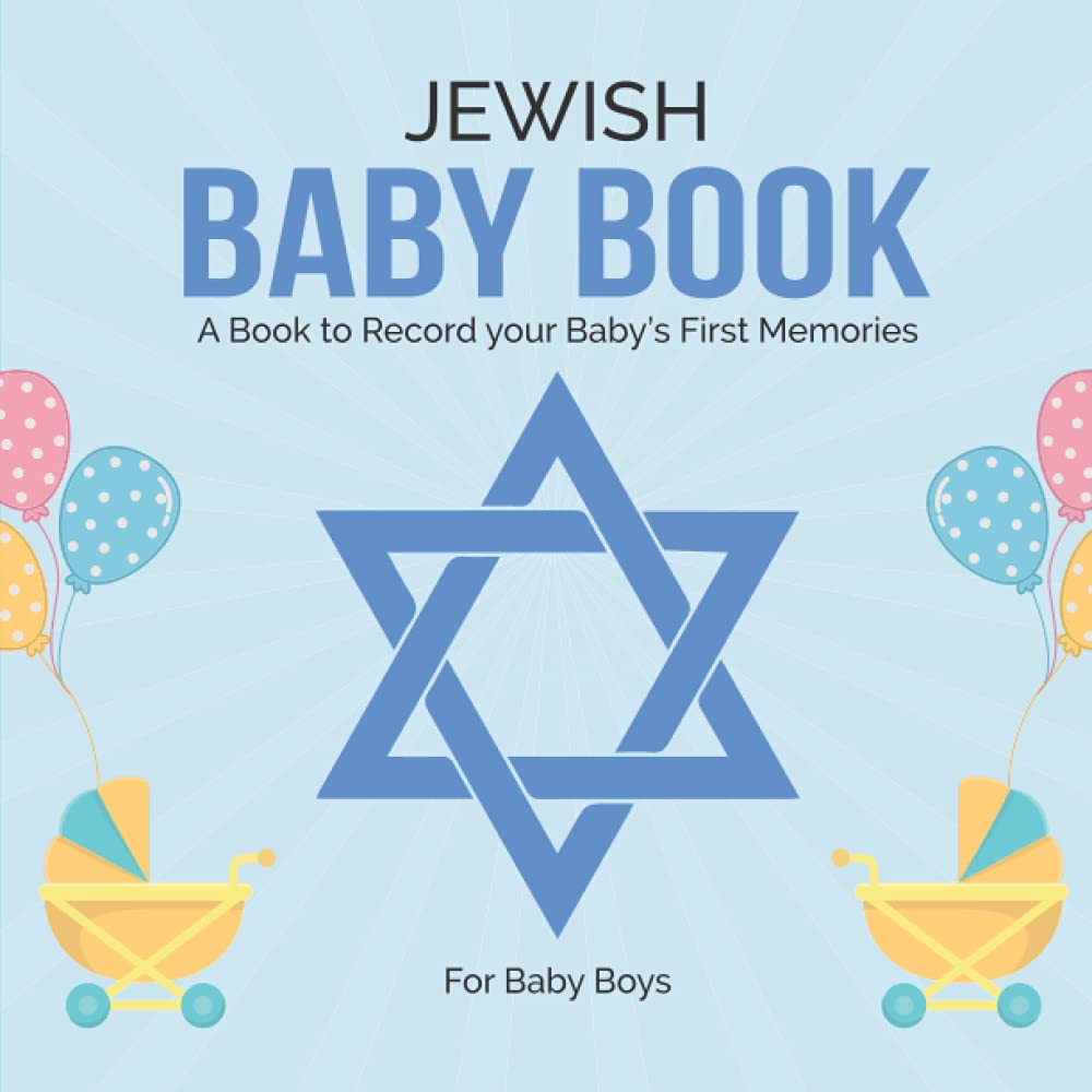 Jewish Baby Book for Boys: To Record your Baby's First Memories by Rose ...
