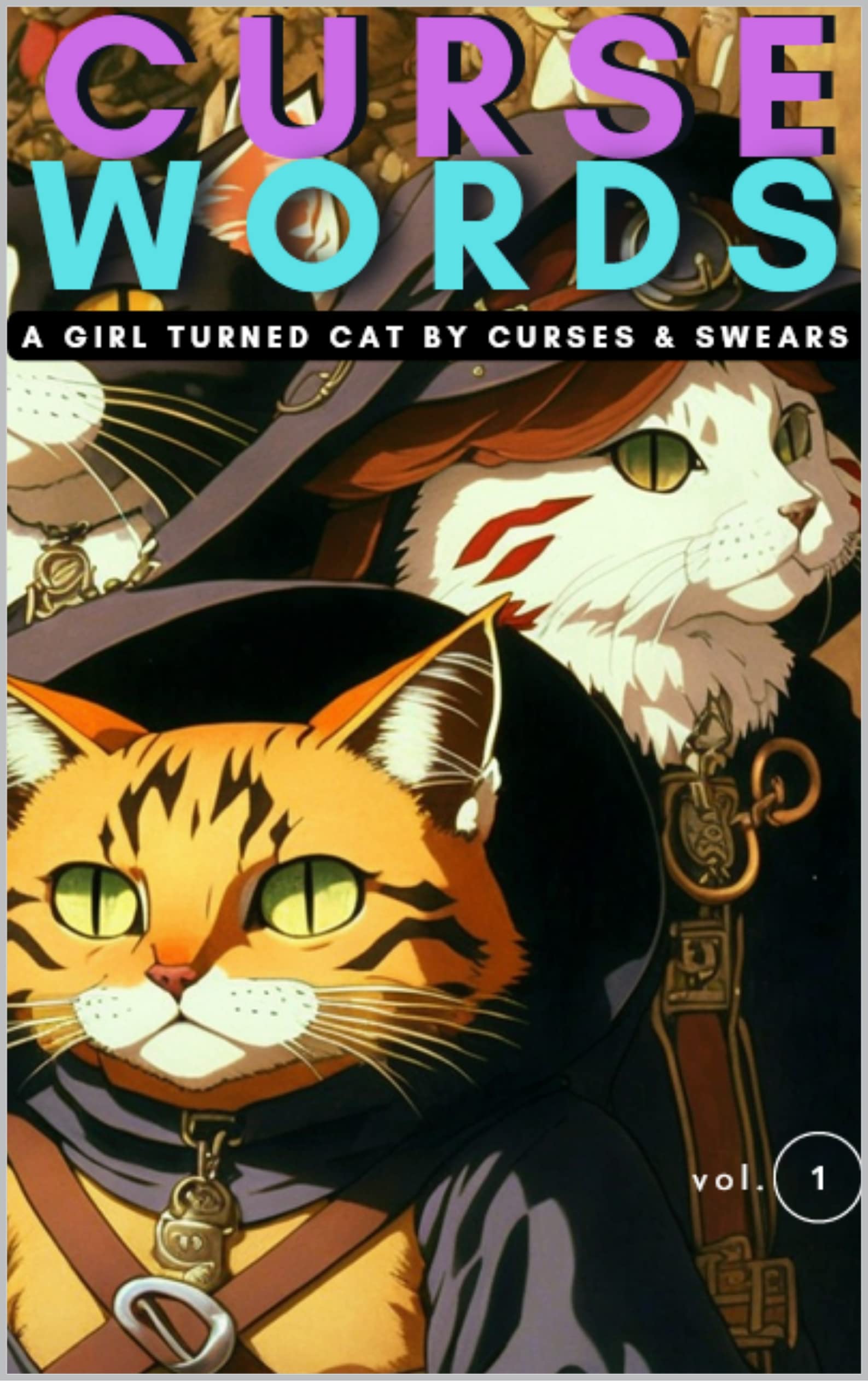 Curse Words: A Girl Turned Cat By Curses And Swears! by Umbrella House ...
