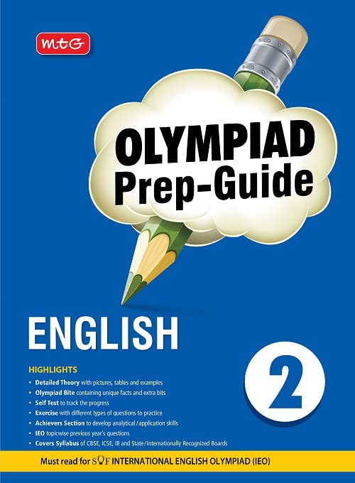 Olympiad Prep-Guide English Class - 2, IEO Chapterwise Previous Year ...